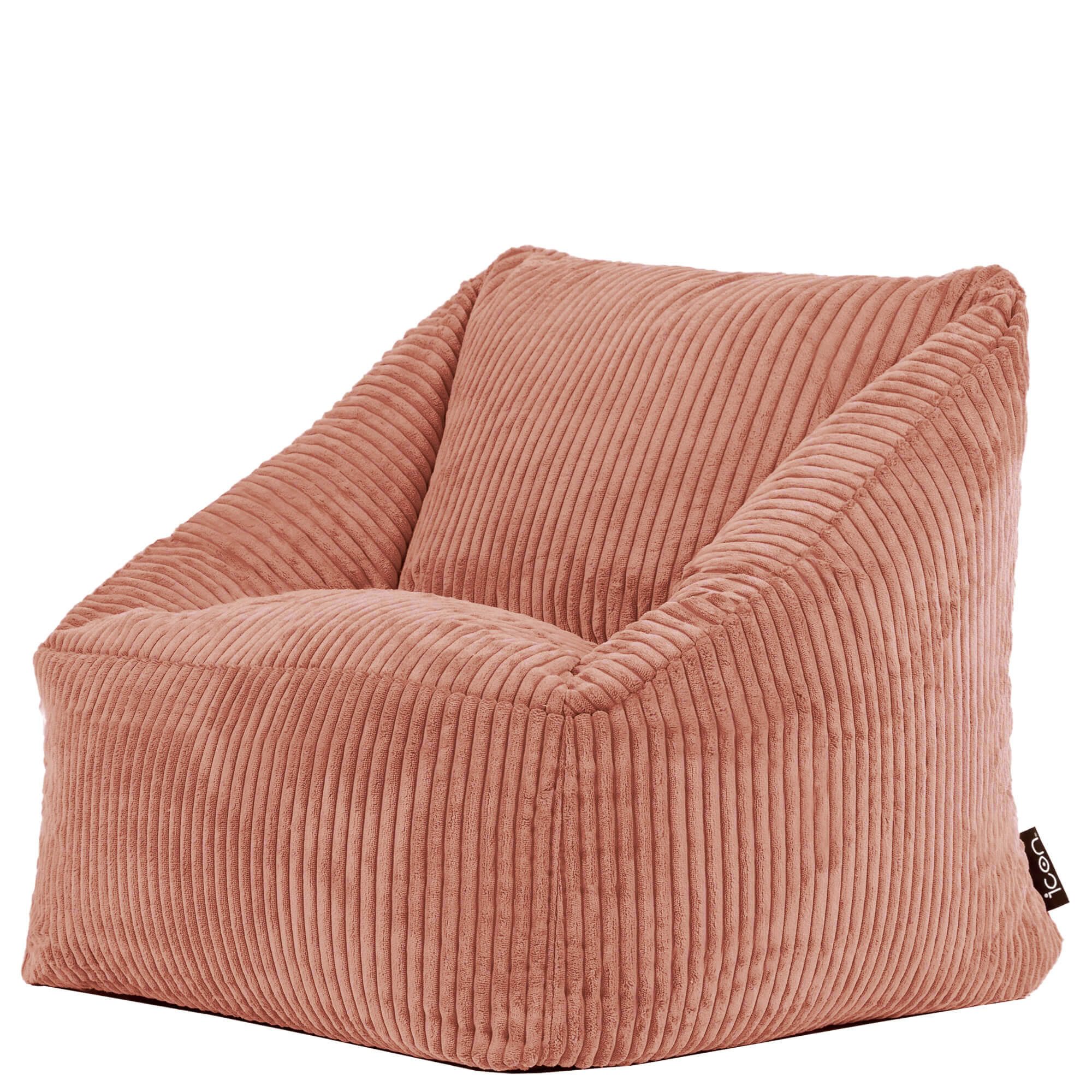 icon Sitzsack Sitzsack für Kinder aus Cord Flauschig „Morgan“, 55x44cm ...