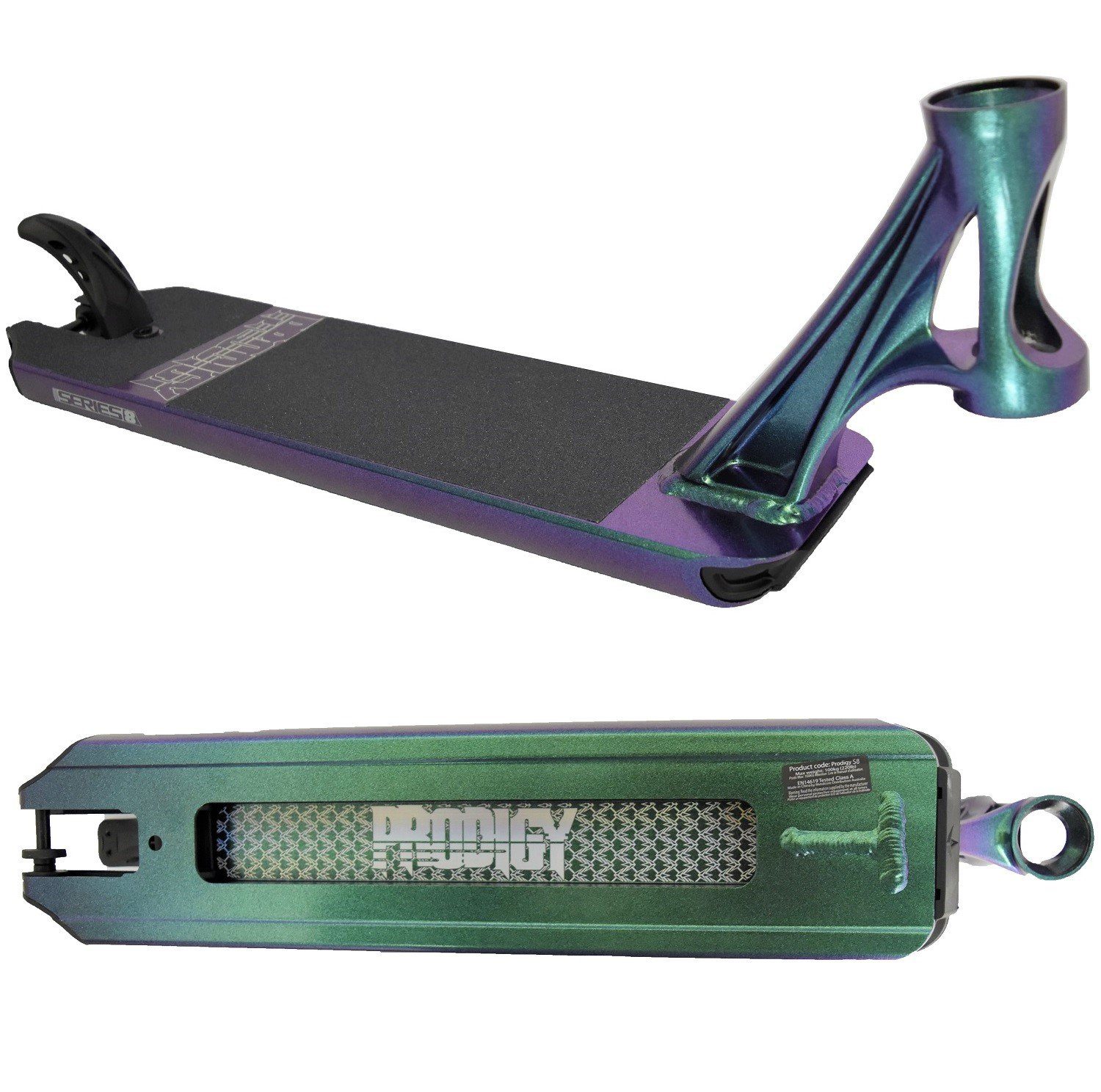 Blunt Stuntscooter Blunt Prodigy S8 Stunt-Scooter Deck mit Griptape Jade