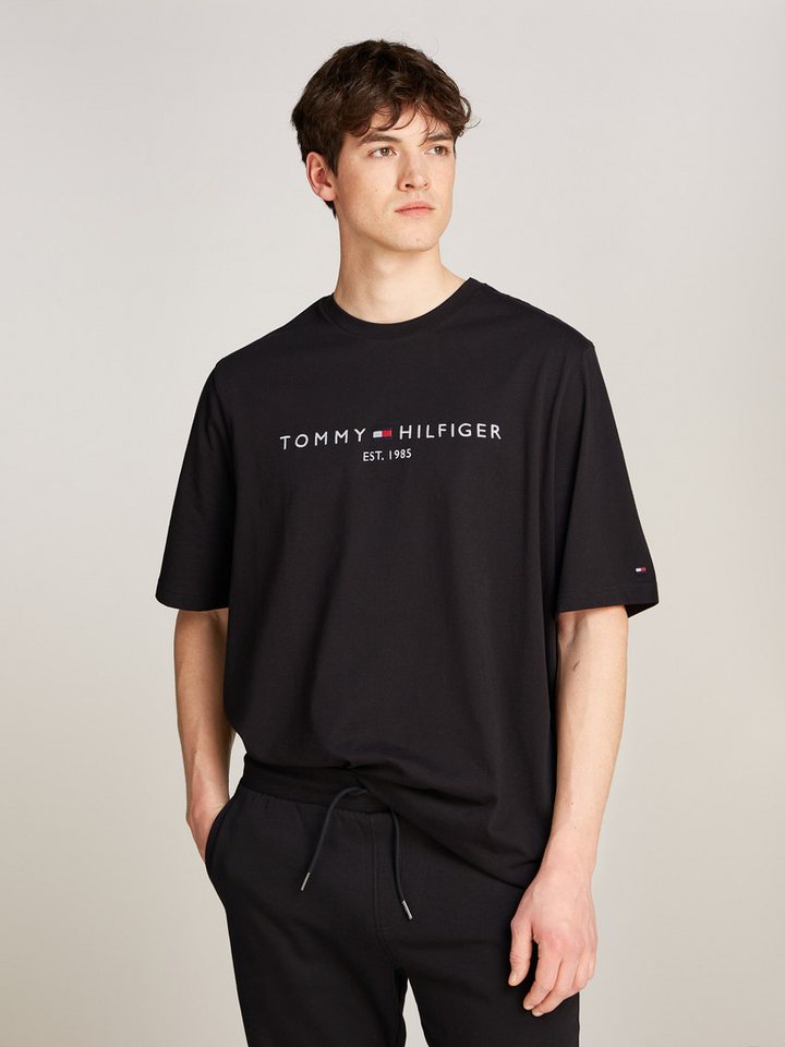 Tommy Hilfiger Big And Tall T Shirt Bt Tommy Logo Tee B Tommy Hilfiger