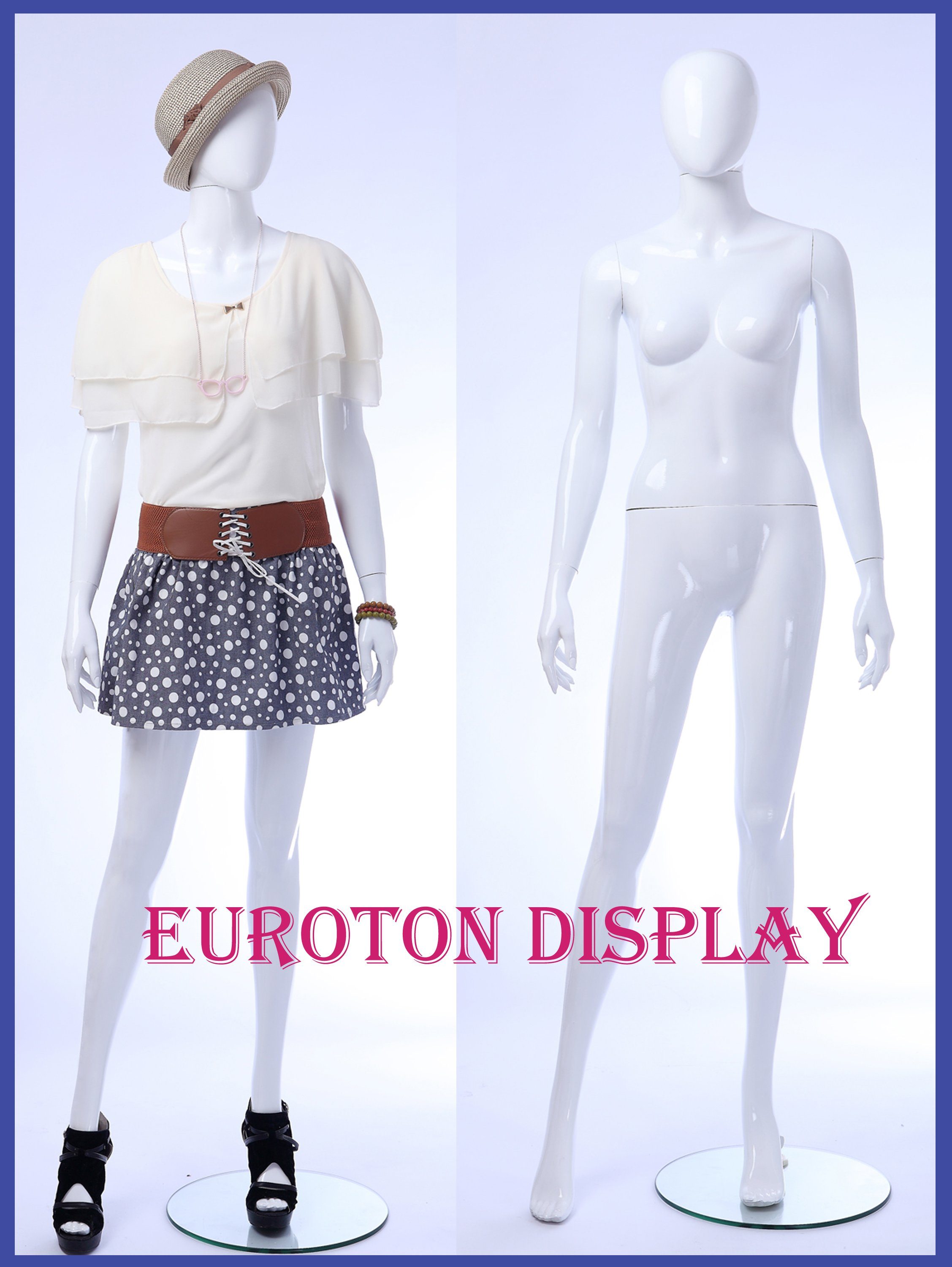 Eurotondisplay Schneiderpuppe Schaufensterpuppe Weiß Oder Schwarz Mann