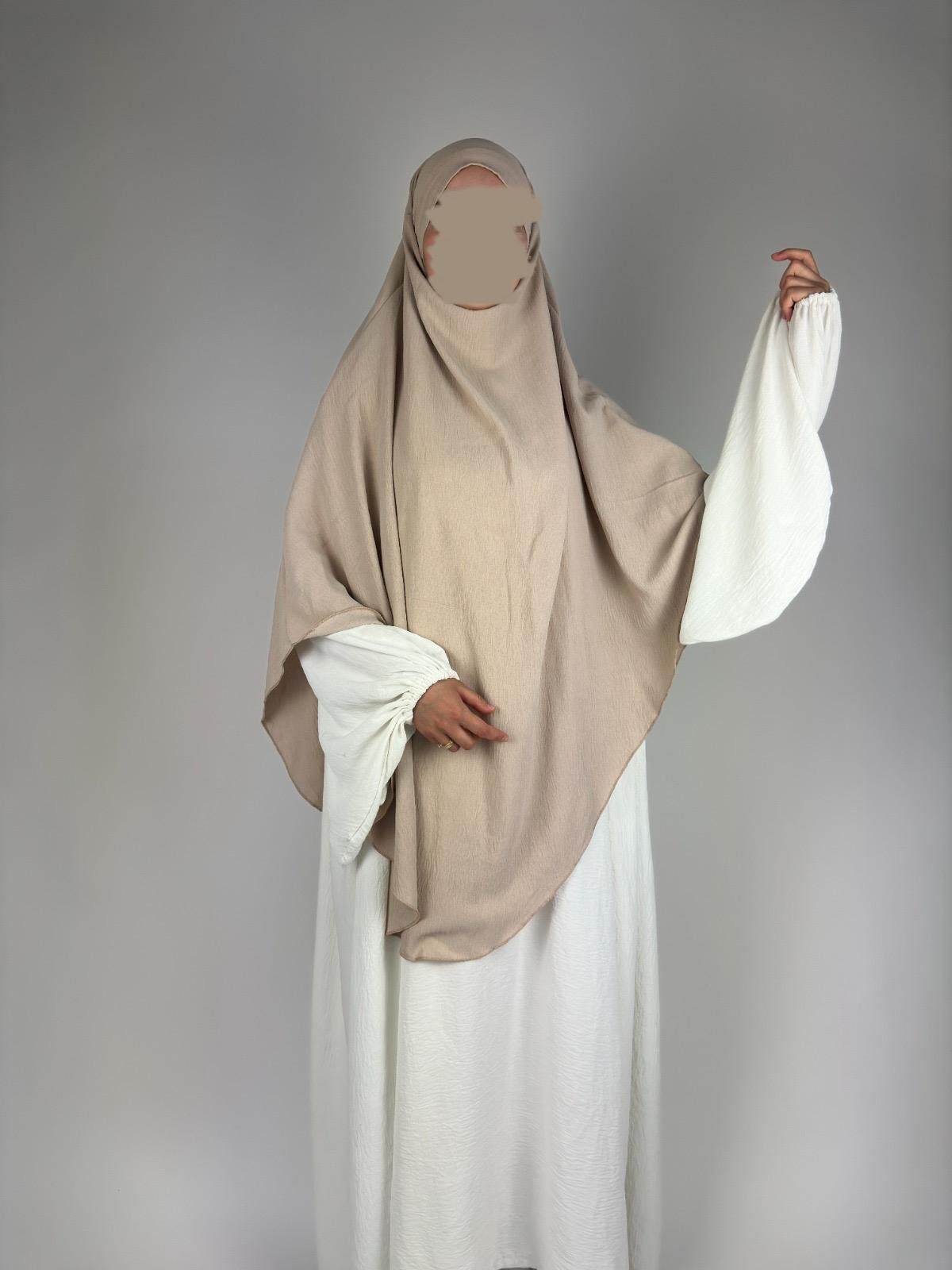 Aymasal Kopftuch Zweilagiger Khimar Amara Jazz islamischer Khumur ...