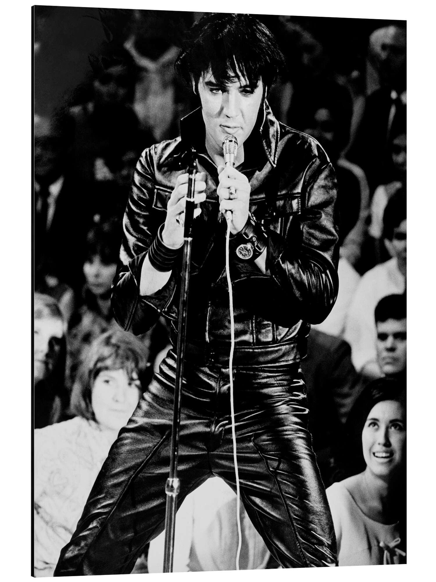 Posterlounge Alu Dibond Druck Everett Collection Elvis Presley