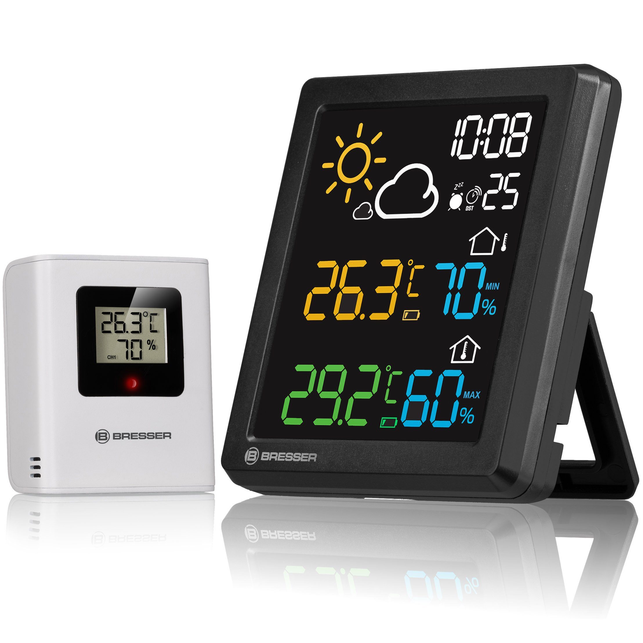 BRESSER BRESSER MeteoCast Pico Farbwetterstation Wetterstation