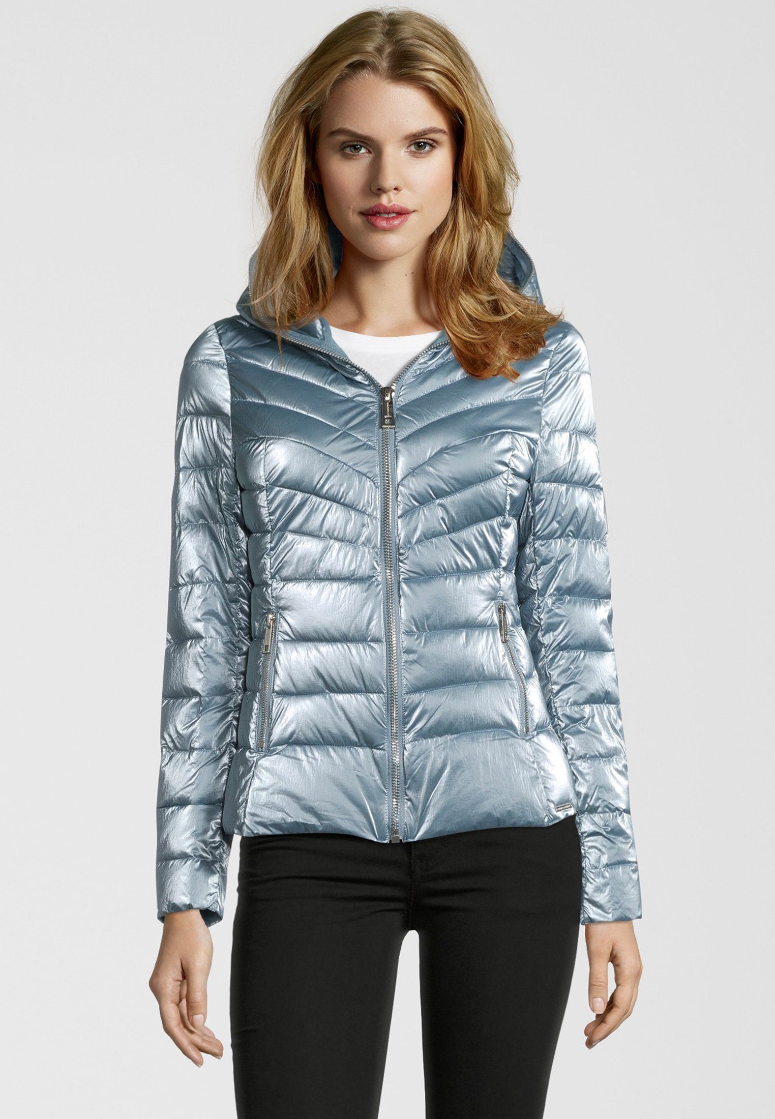 Rino And Pelle Steppjacke Beldy Mit Label Applikationen