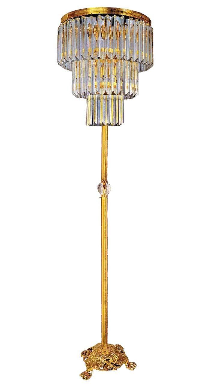 Jvmoebel Stehlampe Modern Stehleuchte Leuchten Gold Möbel Wohnzimmer
