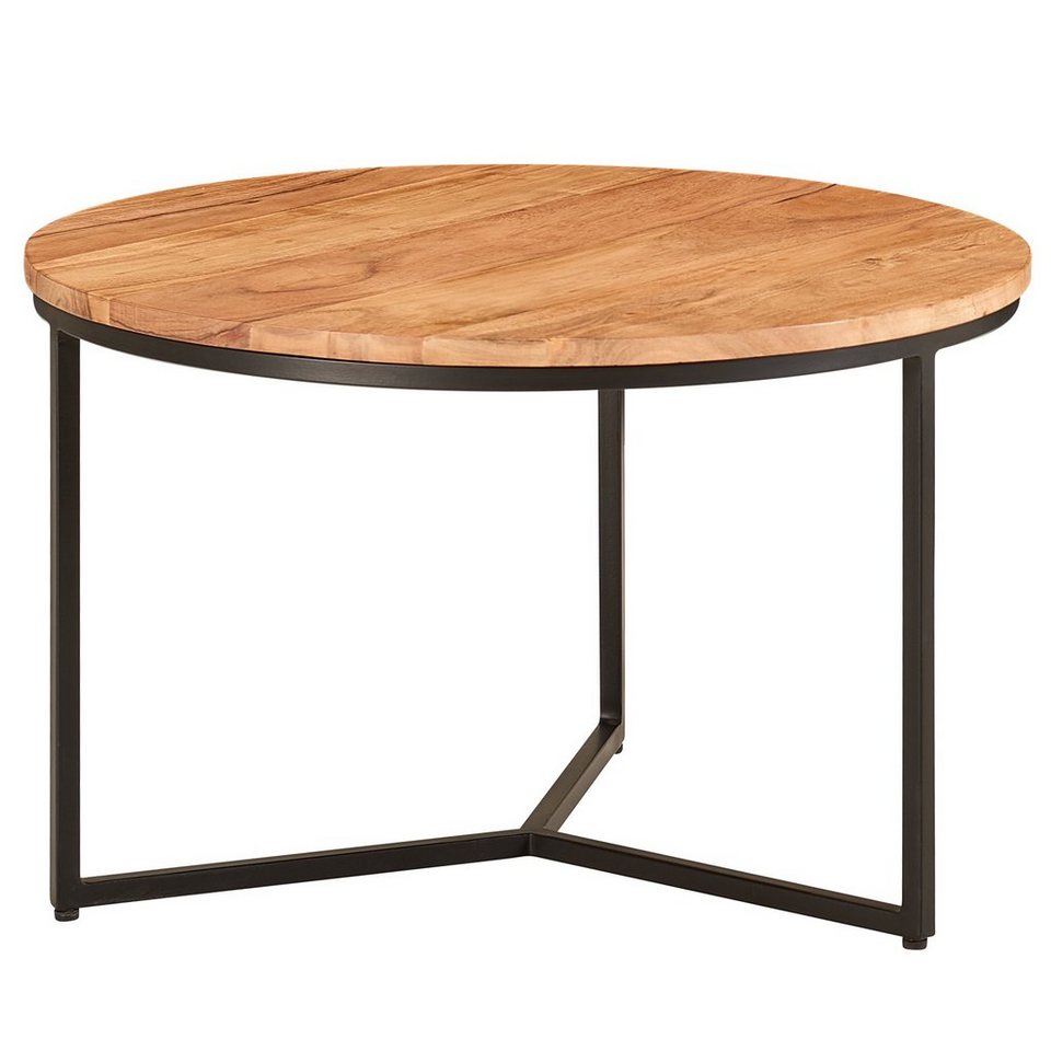 Kadima Design Couchtisch Kaffeetisch Aus Akazienholz Mit Elegantem