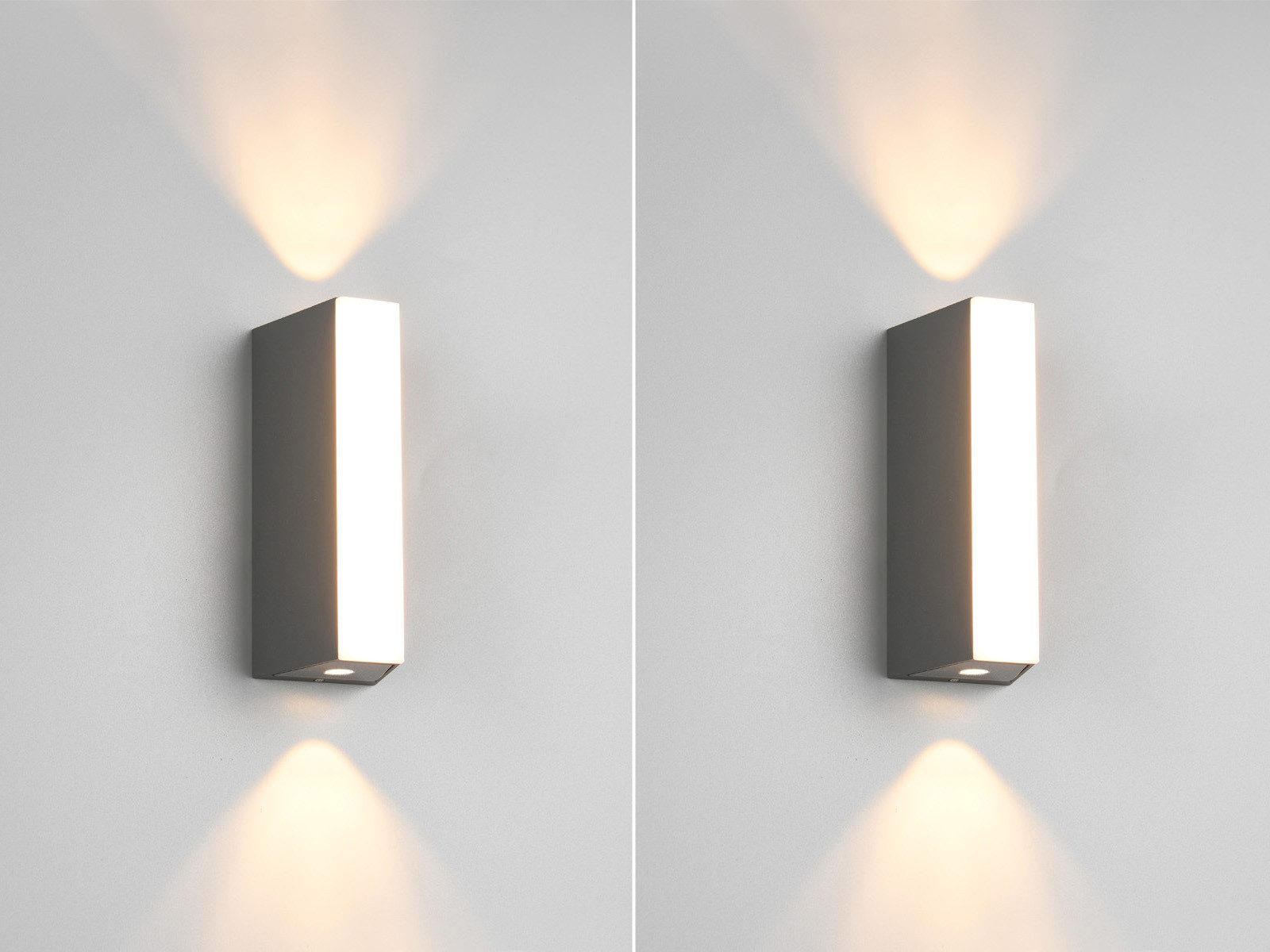 Meinewunschleuchte Led Außen Wandleuchte Led Fest Integriert Warmweiß