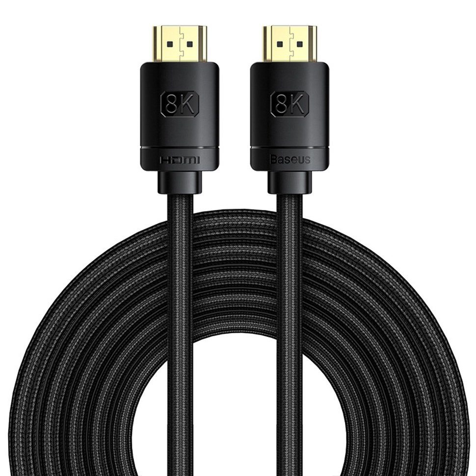 Baseus HDMI 8K Adapter Cable 5m Black HDMI-Kabel