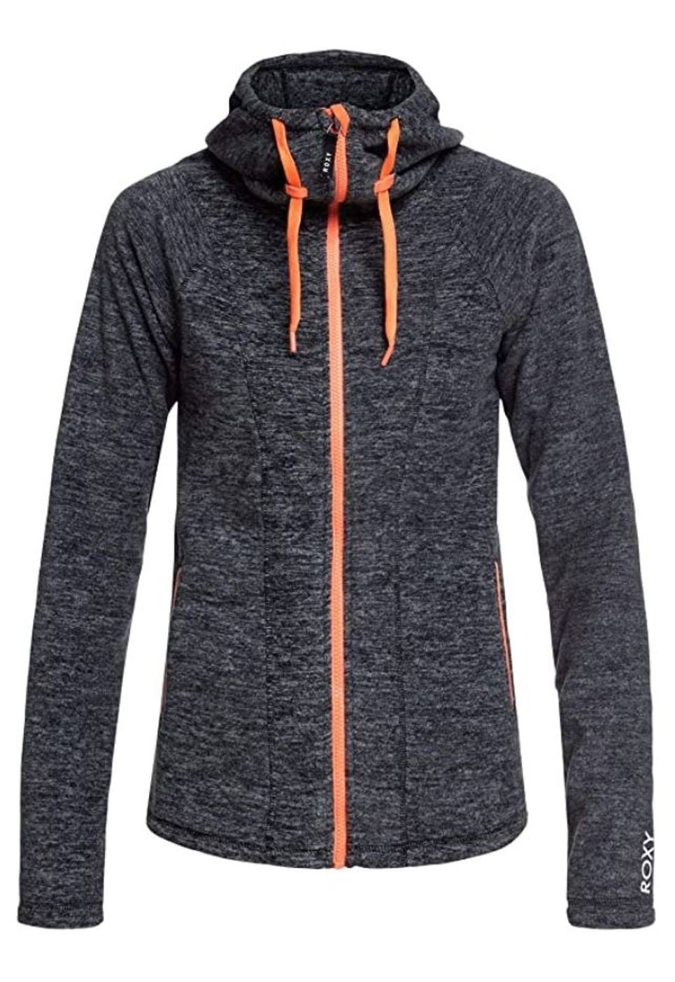 Roxy Fleeceshirt, Roxy Damen Fleece Electric Feeling grau