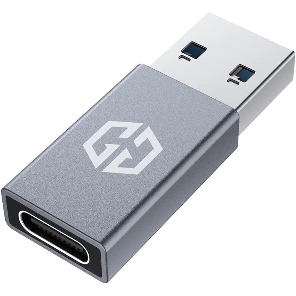GRAUGEAR G-AD-CTA-10G USB-Adapter, USB 3.2 Adapter, Type C zu Type A, 10 Gbit/s, Aluminium ...