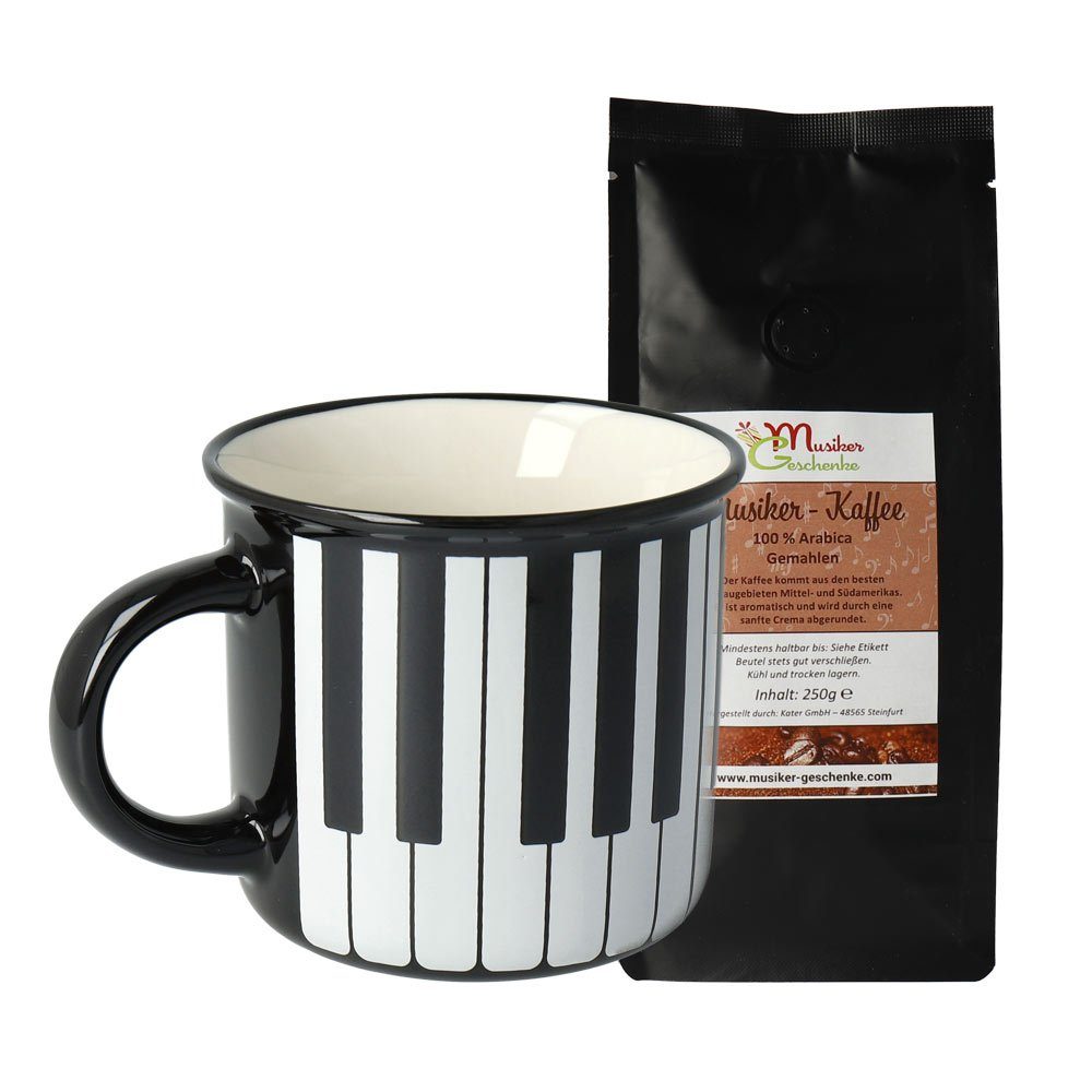 mugesh Tasse Tasse mit Geschenkbox, für Musiker
