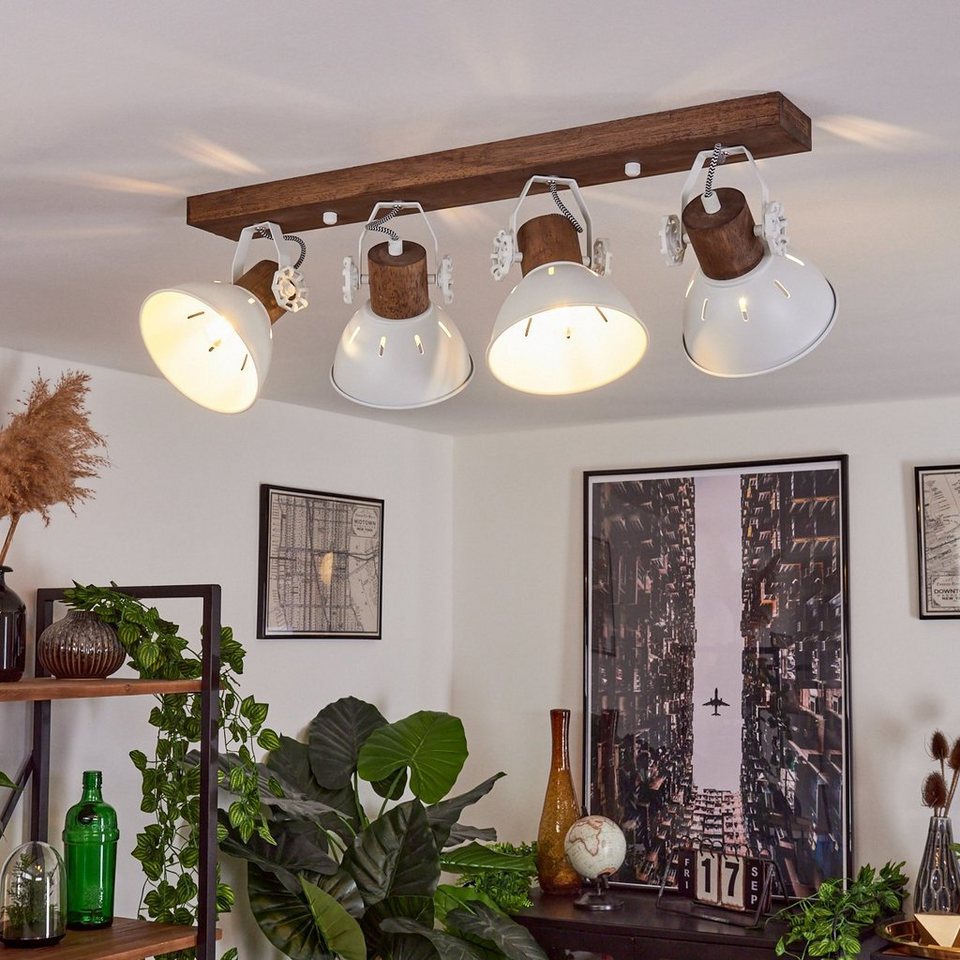 Hofstein Deckenleuchte Cotes Deckenlampe Im Vintage Design Aus