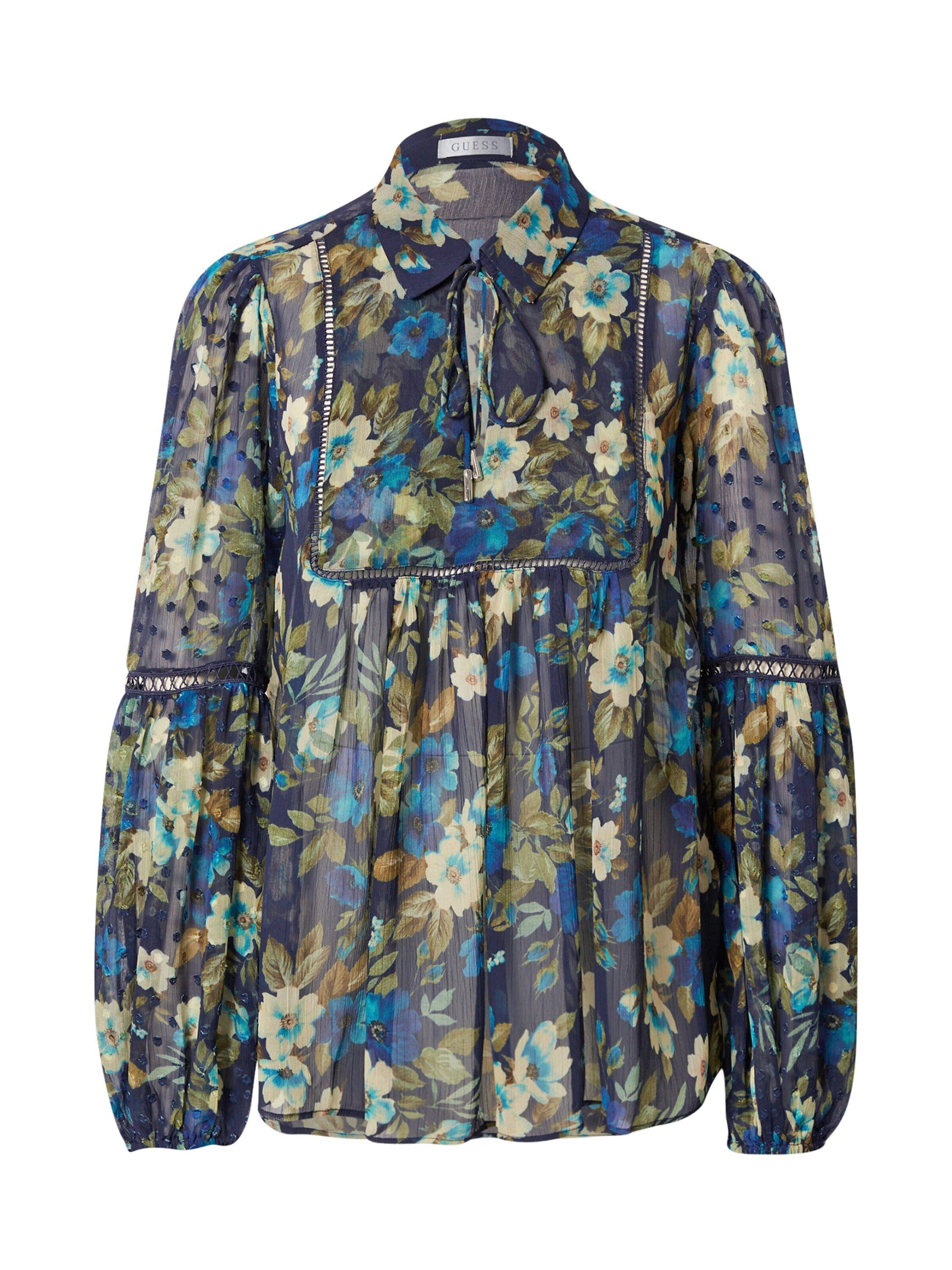 Guess Langarmbluse JOSETTE (1-tlg) Drapiert/gerafft