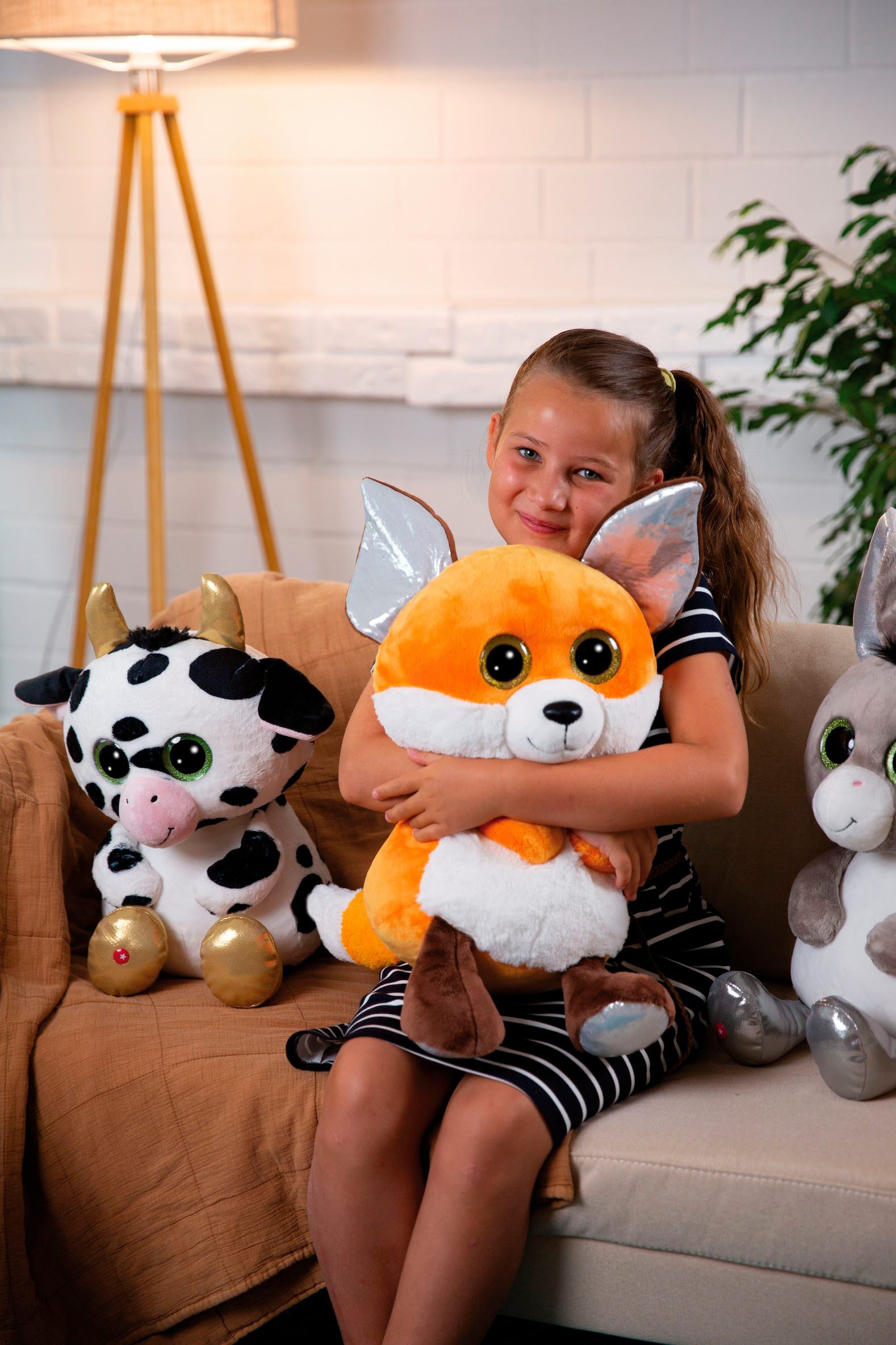 Nici Kuscheltier Glubschis, Fuchs Runizzi, 45 cm