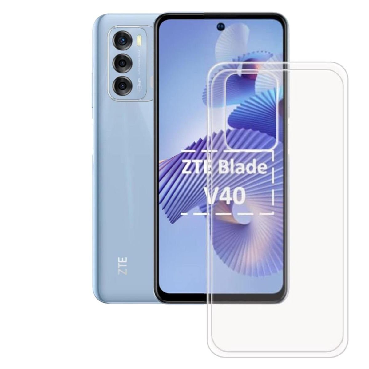 Wigento Handyhülle Auswahl Für Zte Blade V40 5g Silikon Case Tpu