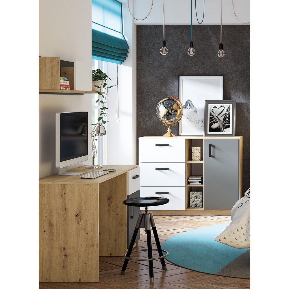 Lomadox Jugendzimmer Set Fyli 131 Sparset 3 Tlg Jugendzimmer