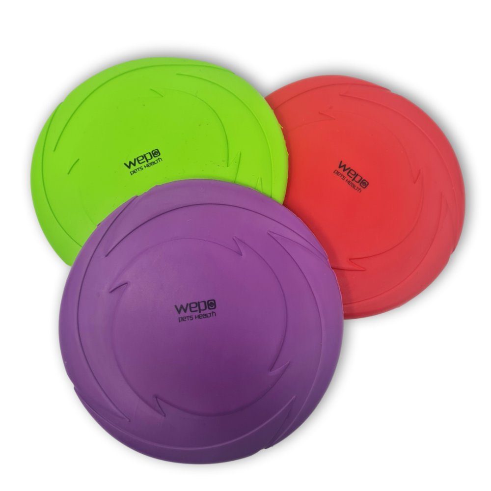 WEPO Outdoor-Spielzeug Frisbee - Wurfscheibe - Hundespielzeug - Werfen, Spielen & Trainieren ...