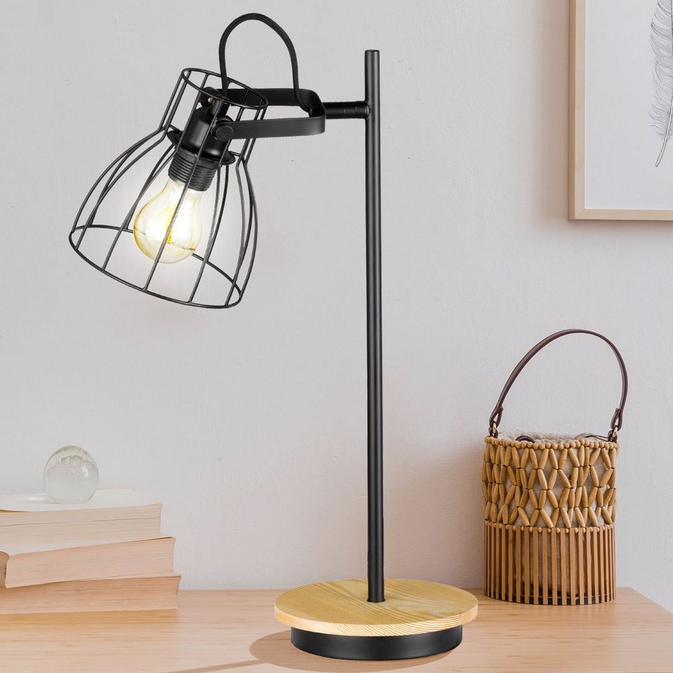Etc Shop Tischleuchte Vintage Schreib Nacht Tisch Lampe Filament