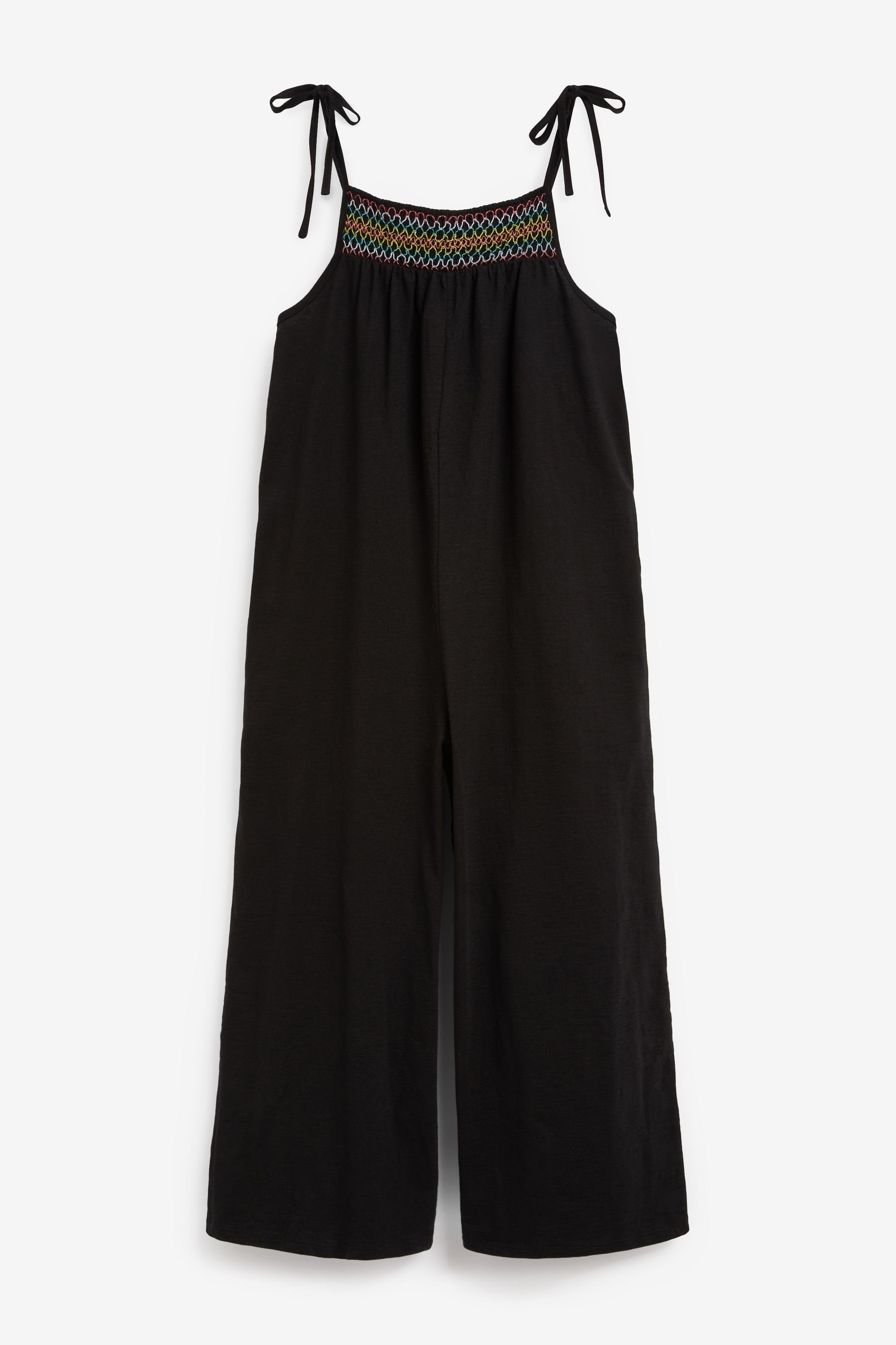 Next Jumpsuit Gesmokter Jumpsuit Mit Trägern 1 Tlg