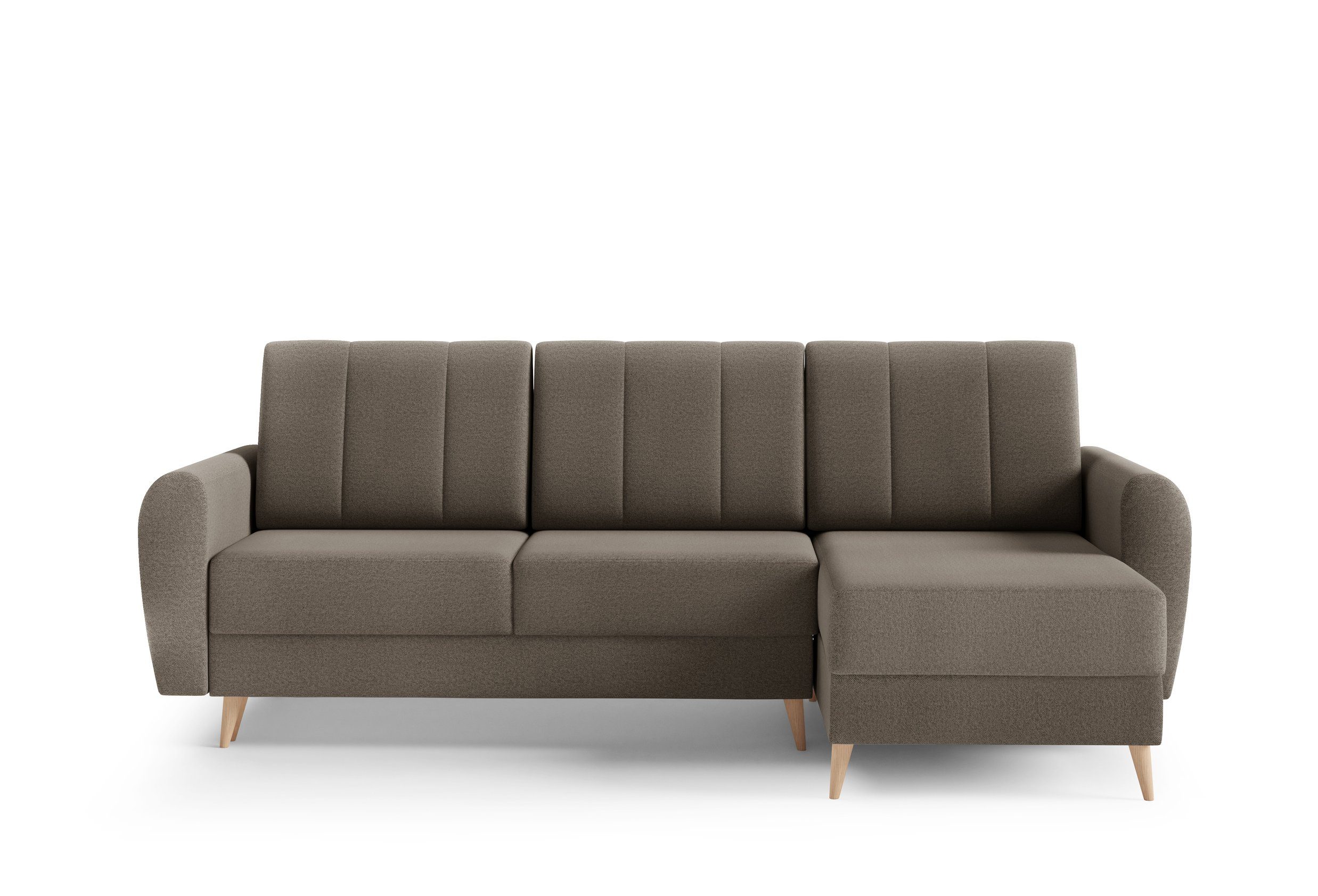 MOEBLO Ecksofa DEILA I, Couch für Wohnzimmer, Schlafsofa Sofagarnitur ...