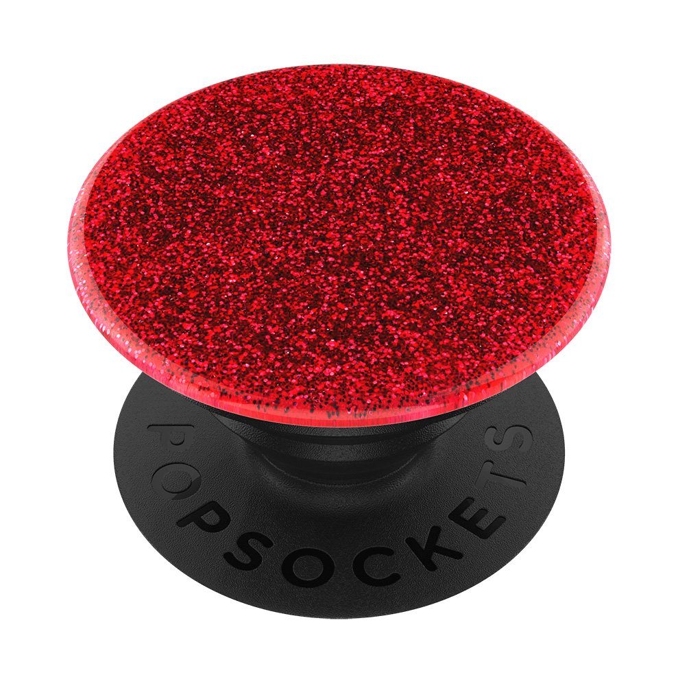 Popsockets PopGrip - Glitter Red Popsockets, Standfuß für dein ...