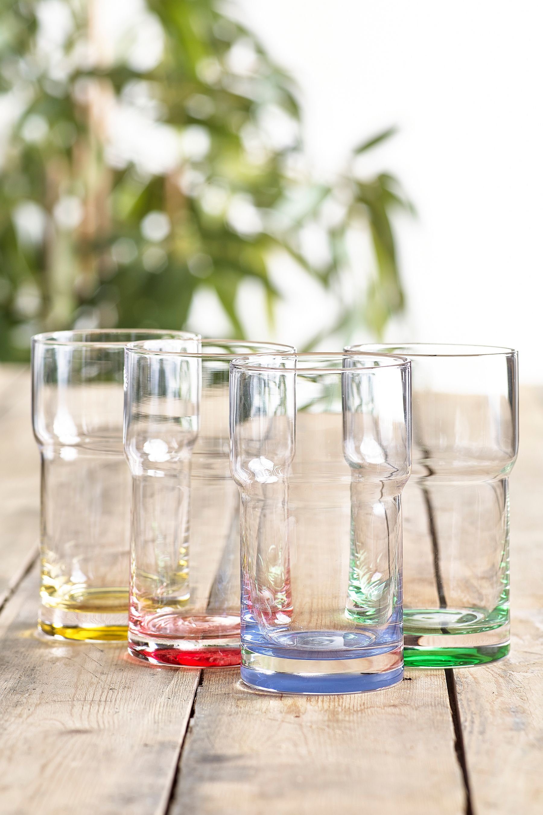 Next Tumbler Glas Stapelbare Ren Tumblergläser Im 4er Set Glas