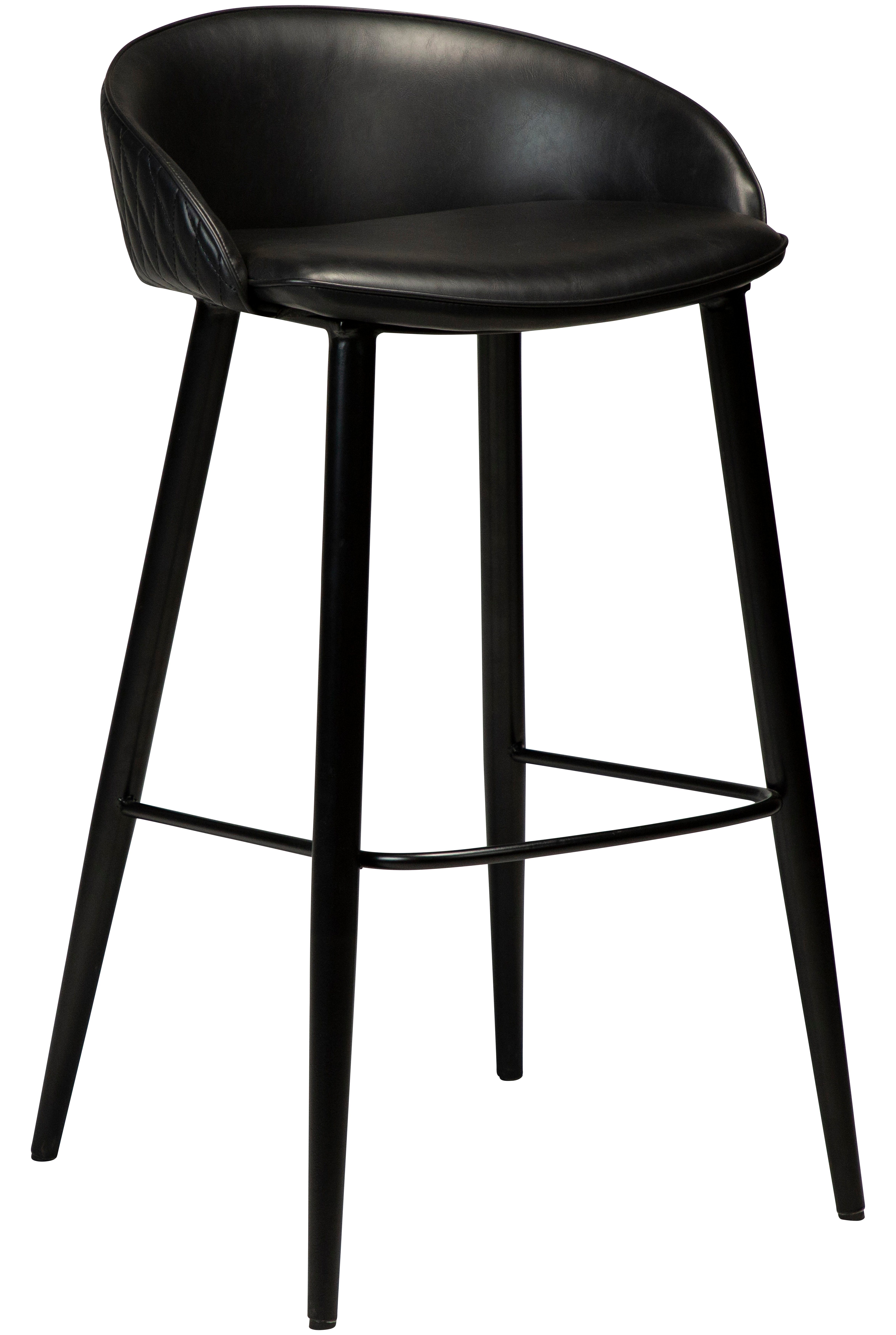 Ebuy24 Barhocker 2er Set Danform Dual Barhocker Vintage Schwarz