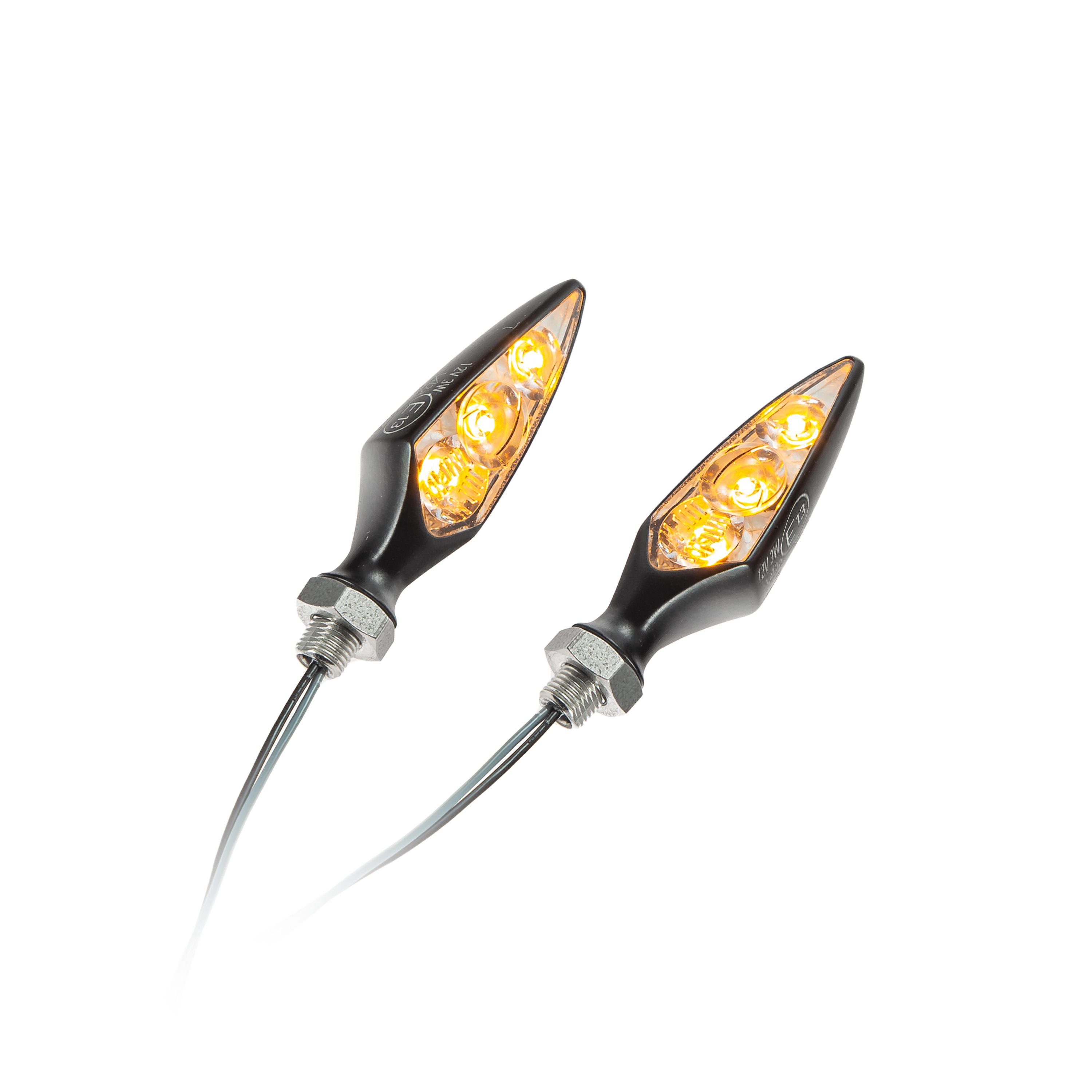 ZIEGER Blinker Kellermann Rhombus S Extreme LED Blinker schwarz