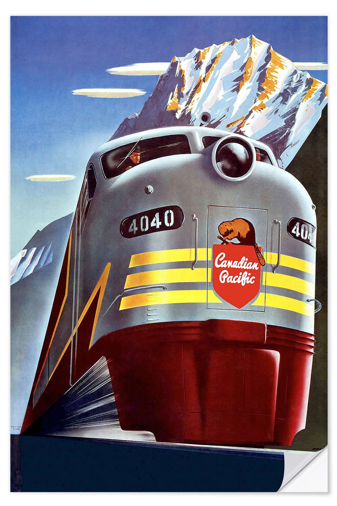Posterlounge Wandfolie Master Collection Canadian Pacific Bahn