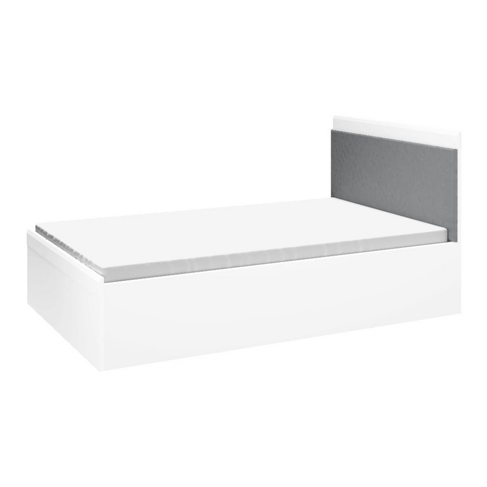 Lomadox Bett Lana 131 Schlafzimmer 120cm Breit In Weiß Bht Ca 127100208 Cm