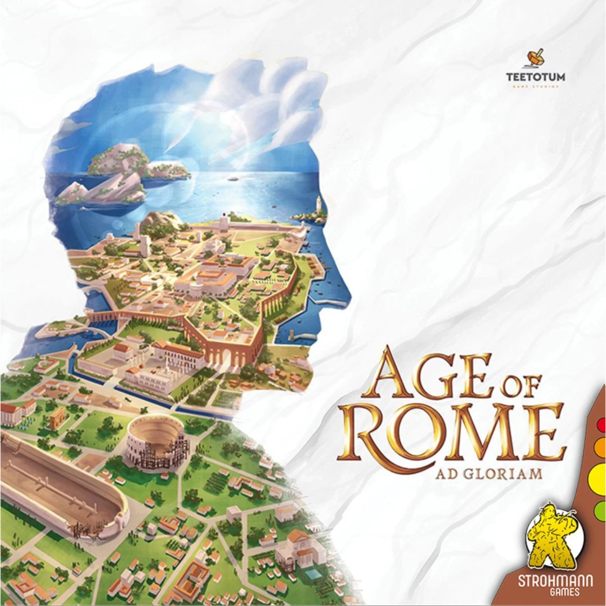 Asmodee Spiel Asmodee Age of Rome, Brettspiel, Game, Videospiel