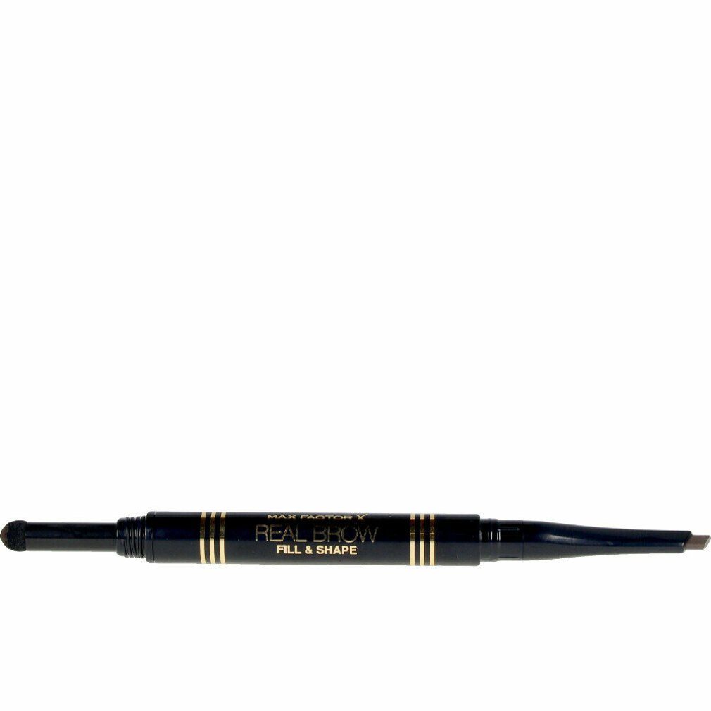 MAX FACTOR Augenbrauen-Stift Real Brow Fill & Shape 04 Deep Brown, Damen