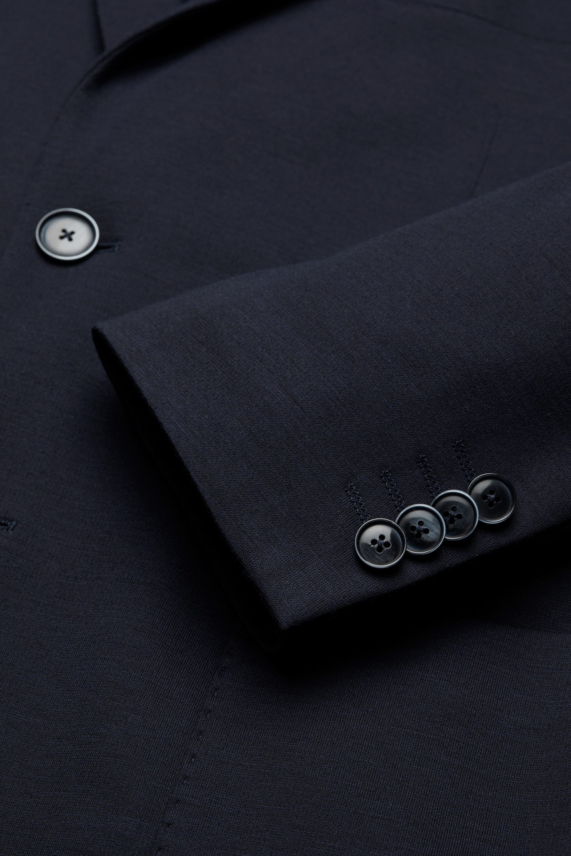 Digel Anzugsakko Eloy-ST (1-tlg., Jersey) Kissing Buttons, Abnehmbarer ...