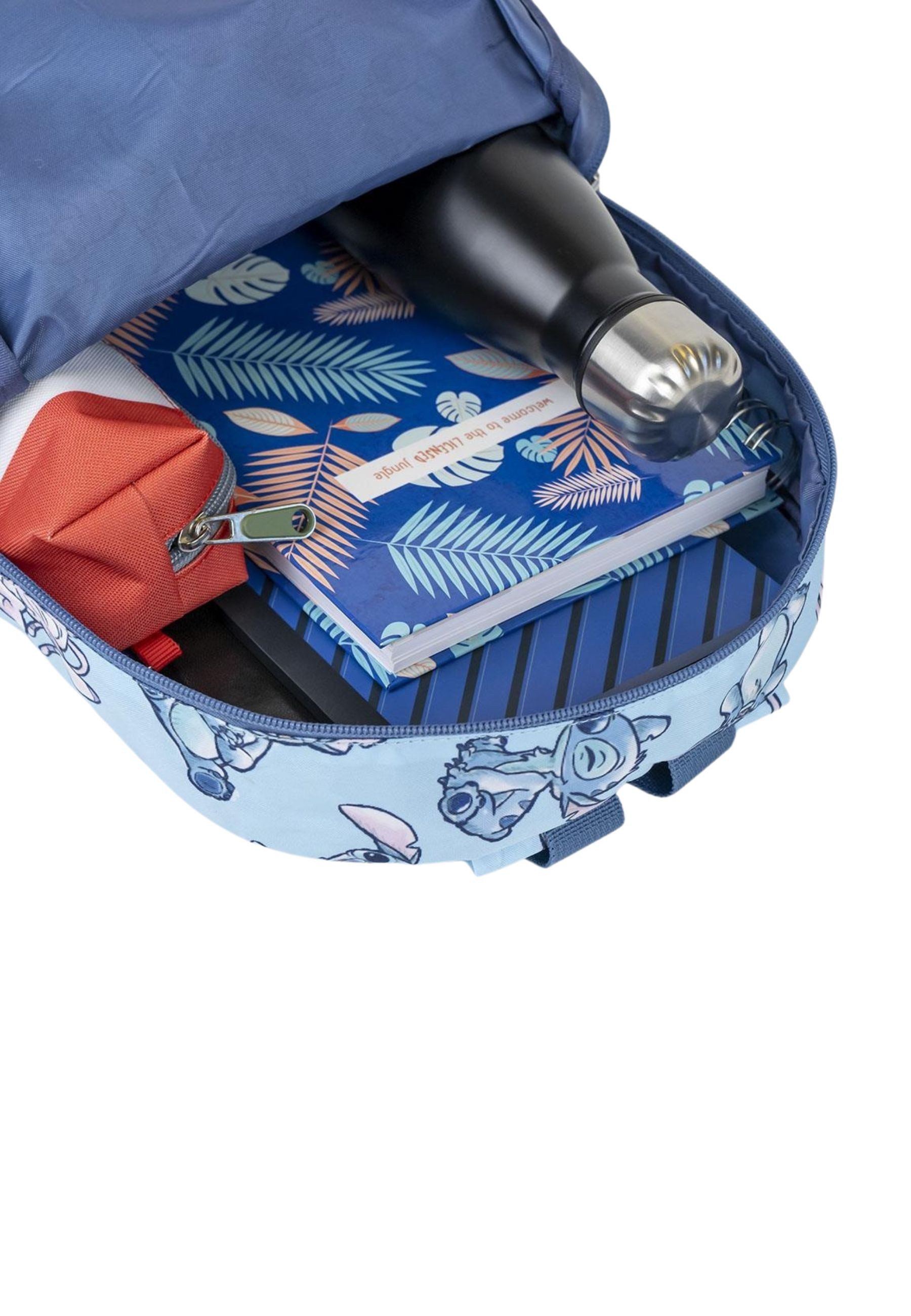 Disney Rucksack Kinder-Rucksack mit "Free Time"-Aufdruck – Stitch (Set ...