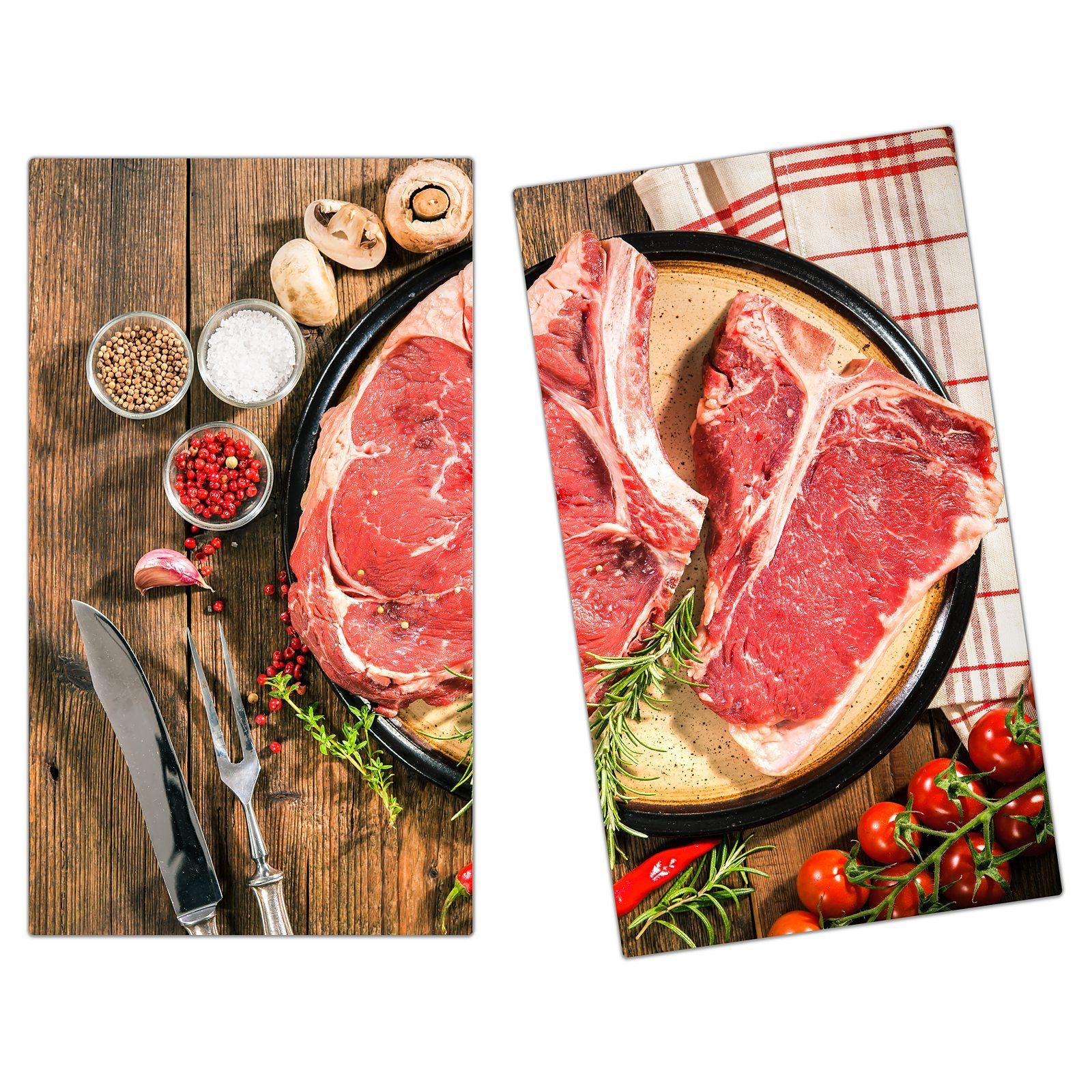 Primedeco Herd Abdeckplatte Herdabdeckplatte Spritzschutz Aus Glas