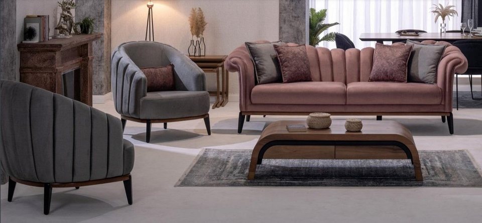 Jvmoebel Sofa Sofagarnitur 311 Sitzer Set Design Sofa Polster Couchen Couch