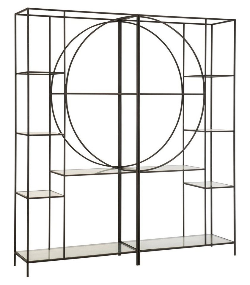 Gilde Dekoobjekt Elegantes 2 Teiliges Regal Mixon Im Kreisdesign Aus