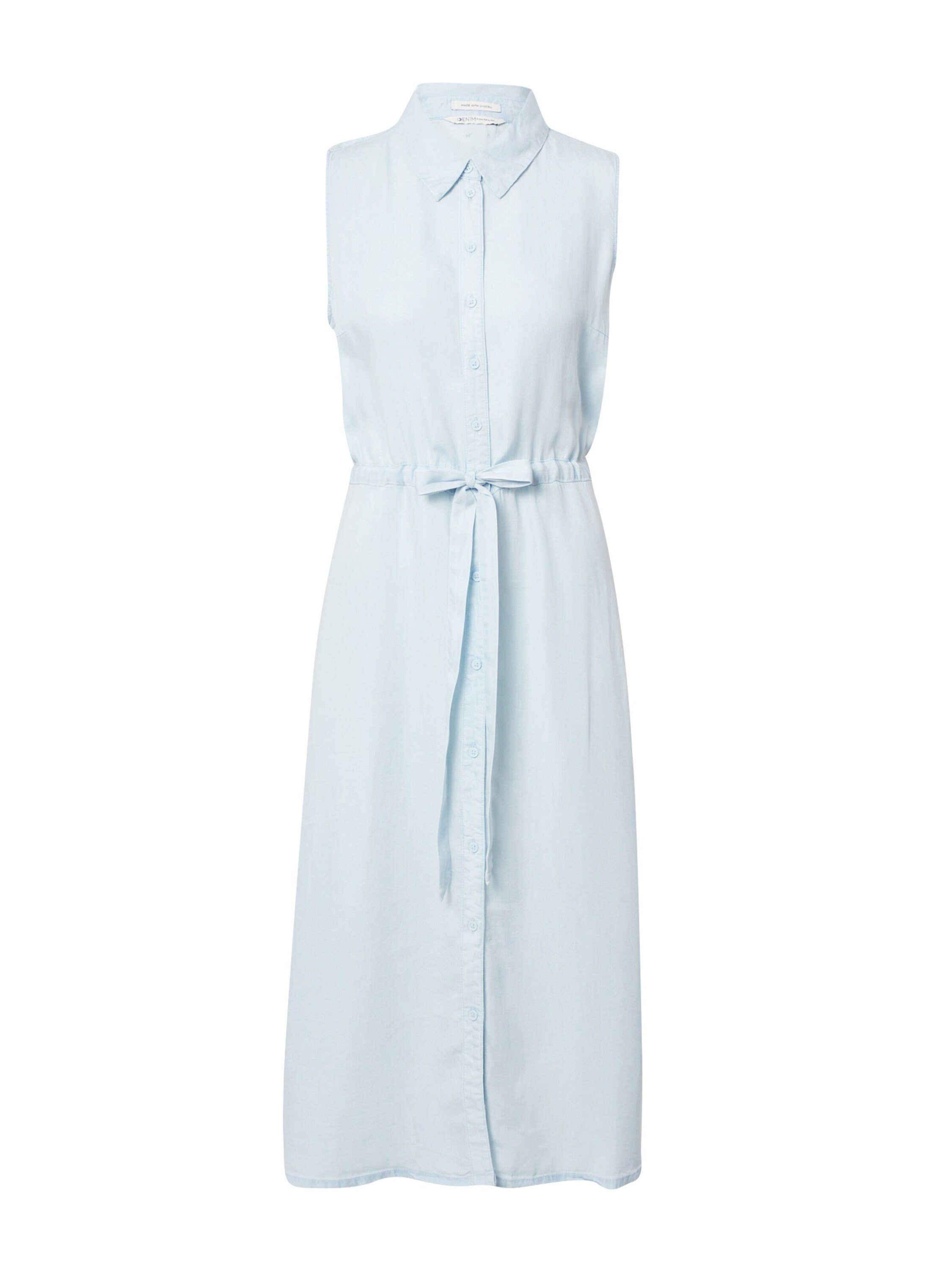 Tom Tailor Denim Blusenkleid 1 Tlg Drapiertgerafft Aufgesetzte