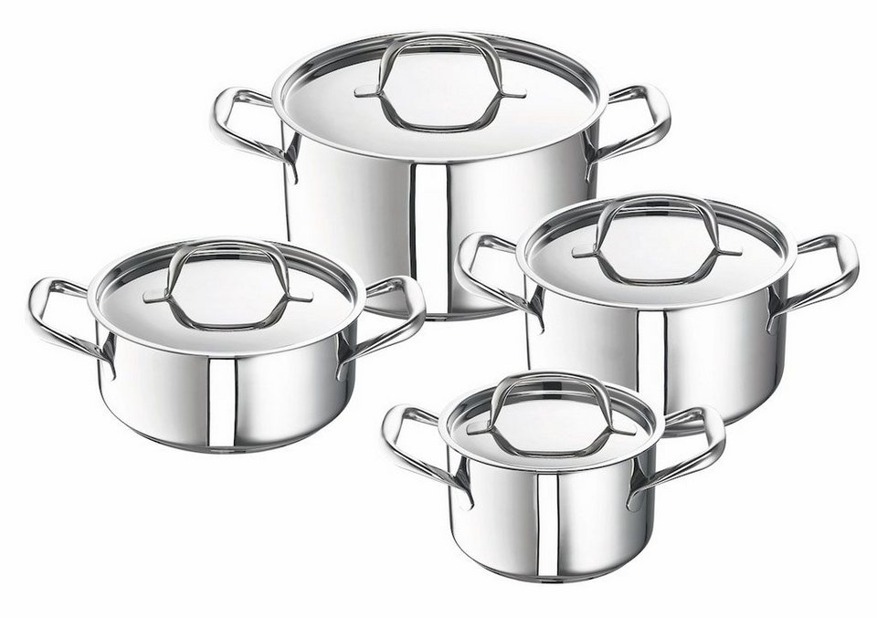 Schulte Ufer Topf Set Nimm 4 Set Finesse Edelstahl 1810 Set 8 Tlg