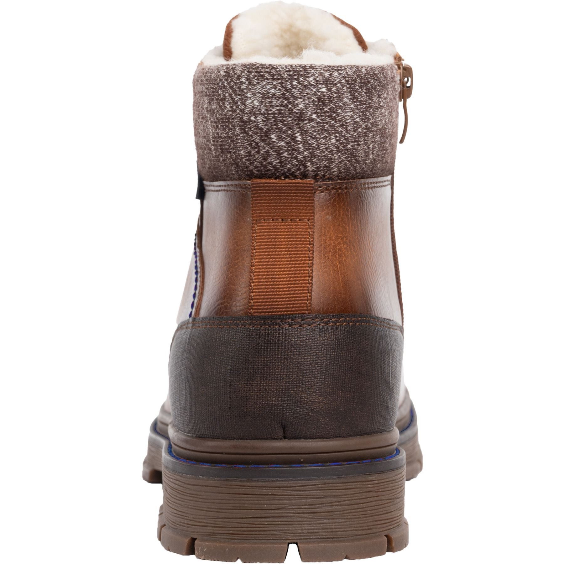 Nebulus LEVI, P5886 - Herren, hellbraun-blau, 45 Winterstiefel