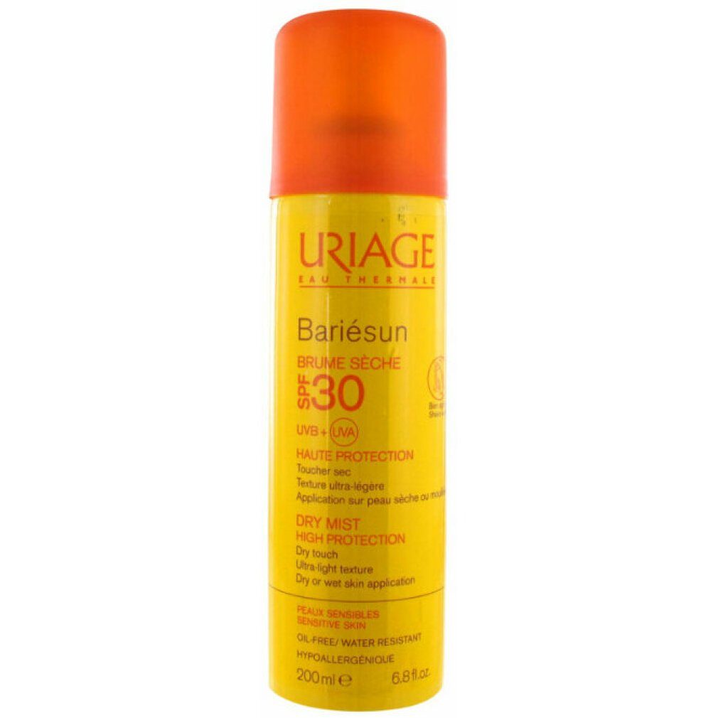 Uriage Sonnenschutzpflege Bariesun Dry Mist LSF 30 (200ml), Damen