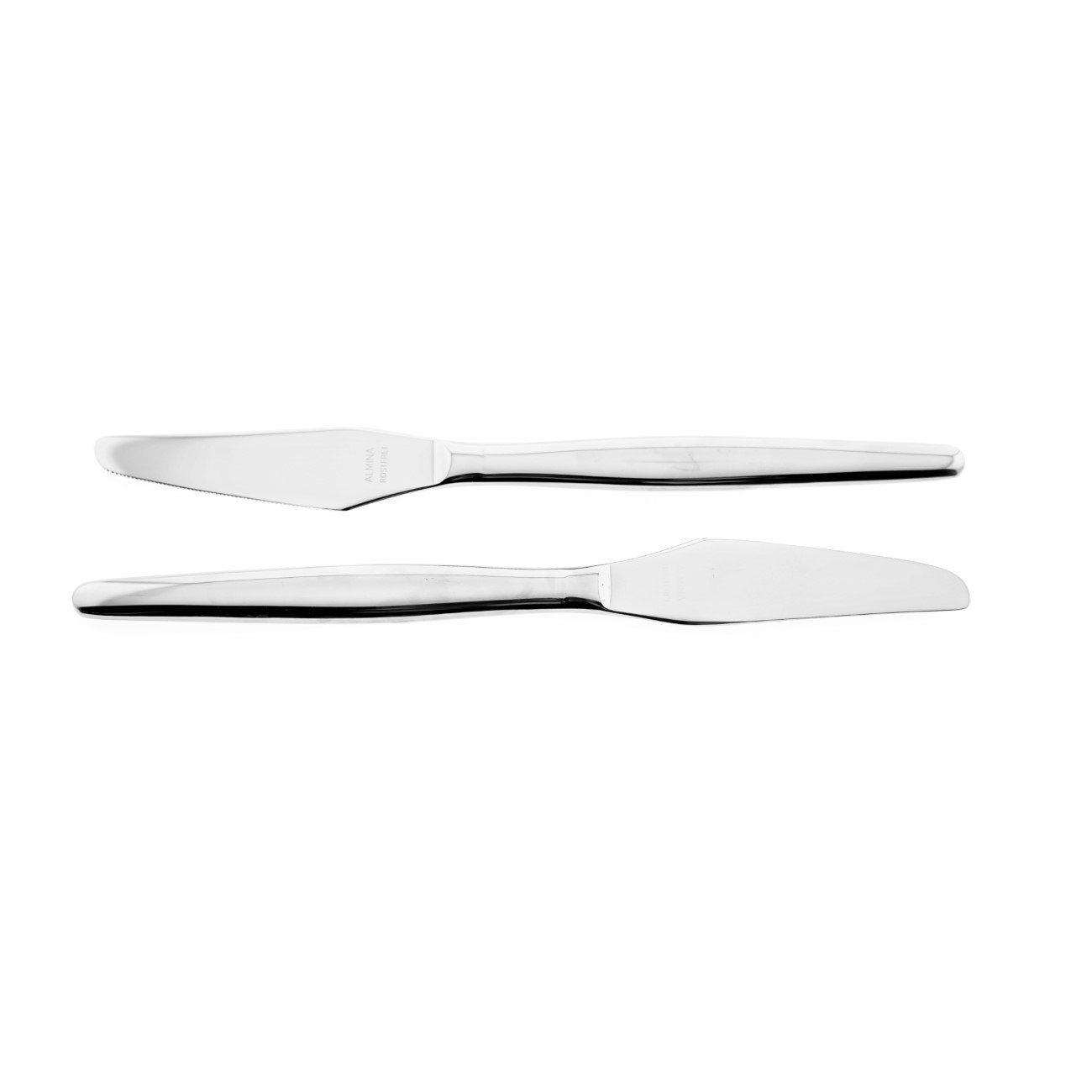 Almina Besteck Set 2 Tlg Menümesser Set Mit Design 1810 Aus Chrom