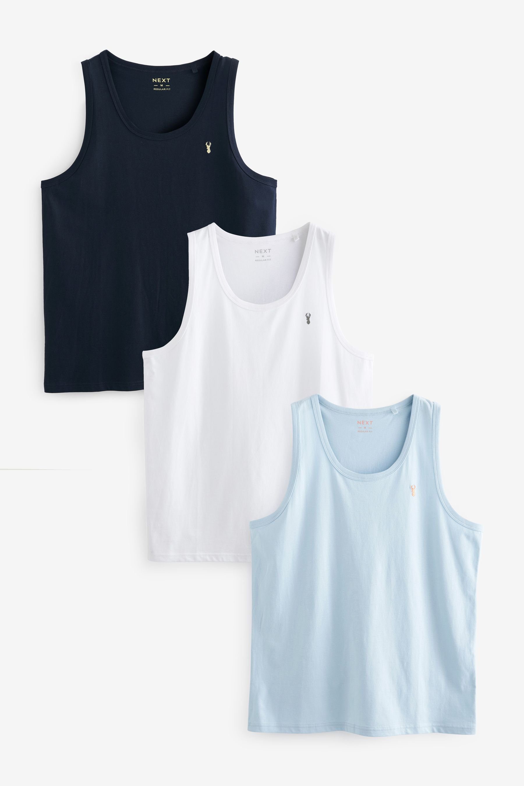 Next Tanktop 3er Pack Trägertops 3 Tlg