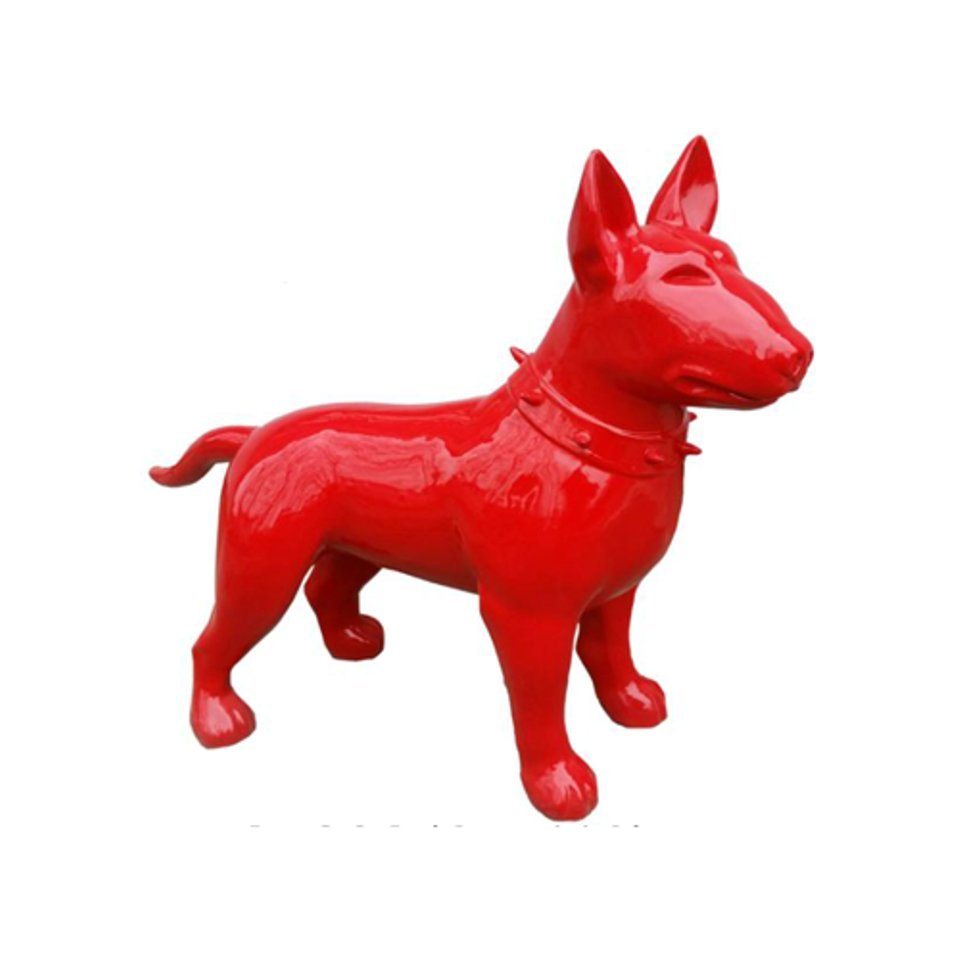 Jvmoebel Skulptur Abstrakte Figur Kunst Hund Skulptur Deko Design