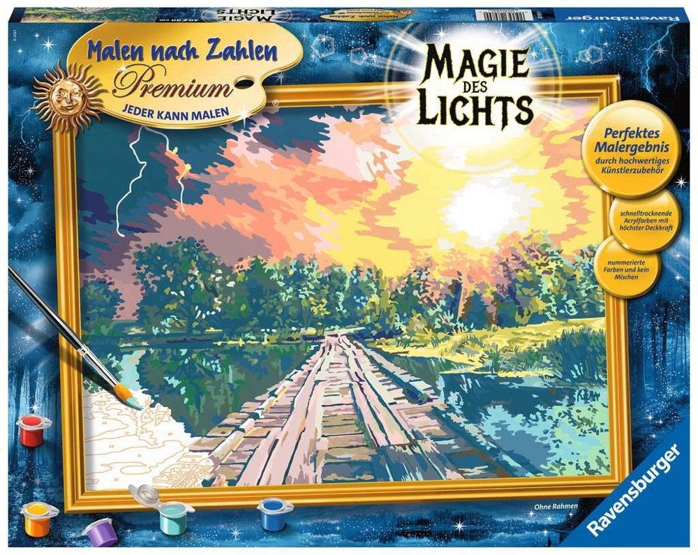 Ravensburger Malen nach Zahlen Ravensburger Malen nach Zahlen Premium Serie B Magie des Lichts 28989