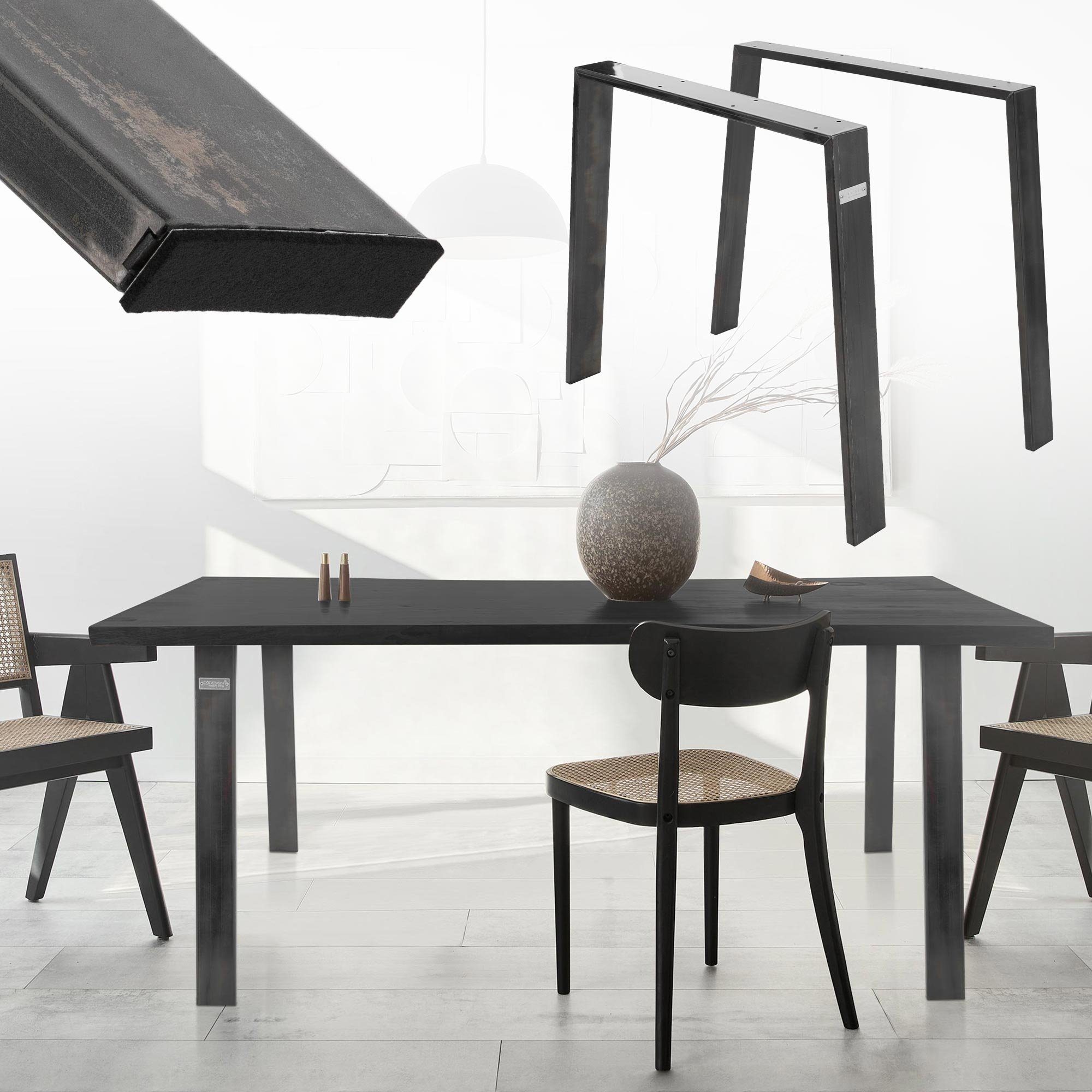 Ml Design Tischbein Tischgestell Tischkufen Tischuntergestell Möbelfüße
