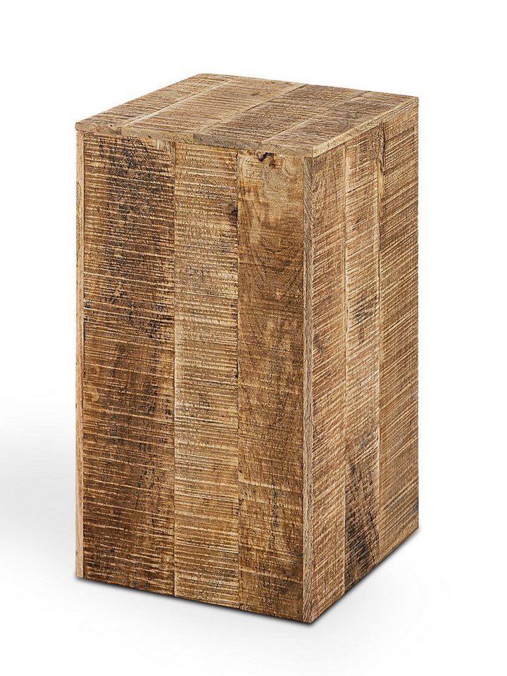 Amagohome Blumenhocker Blumensäule 27x27 Blumen Hocker Holz