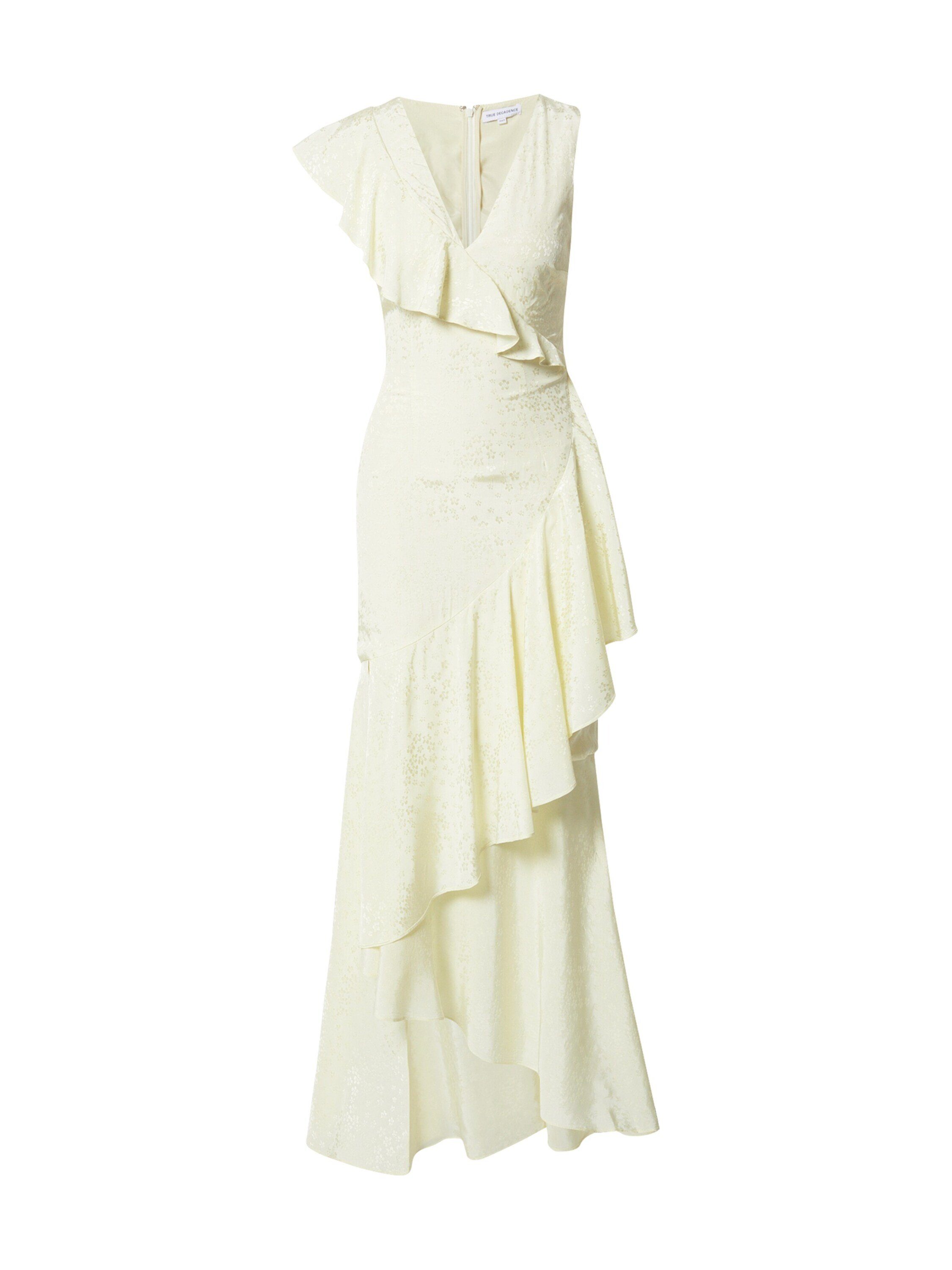True Decadence Abendkleid 1 Tlg Volant Falten