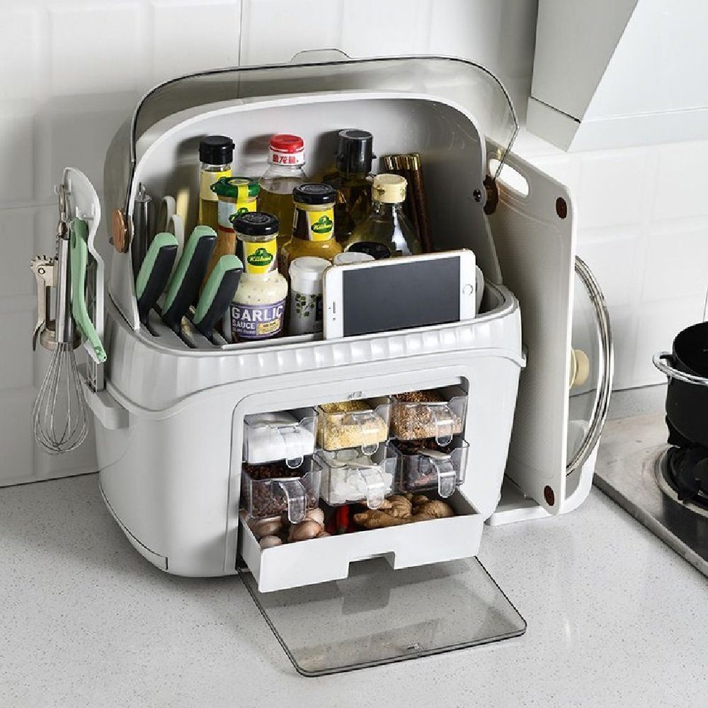 Küchenorganizer Set Multifunktionsorganizer Für Aufbewahrung Von