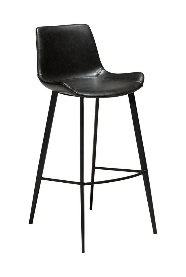 Ebuy24 Barhocker 2er Set Danform Hype Barhocker Vintage Schwarz Pu